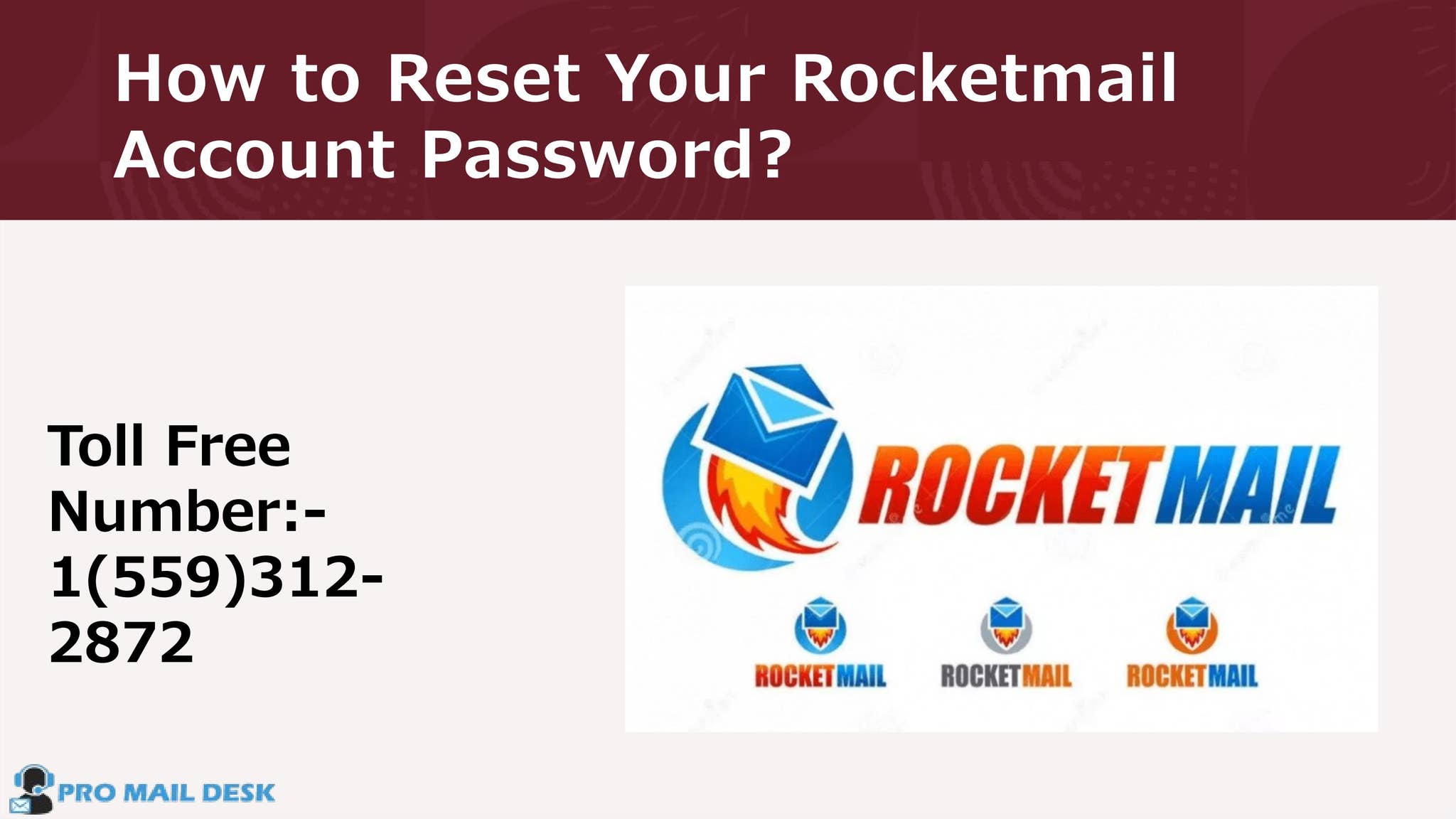 How to Reset Your Rocketmail Account Password? by Pro Mail Desk - Issuu