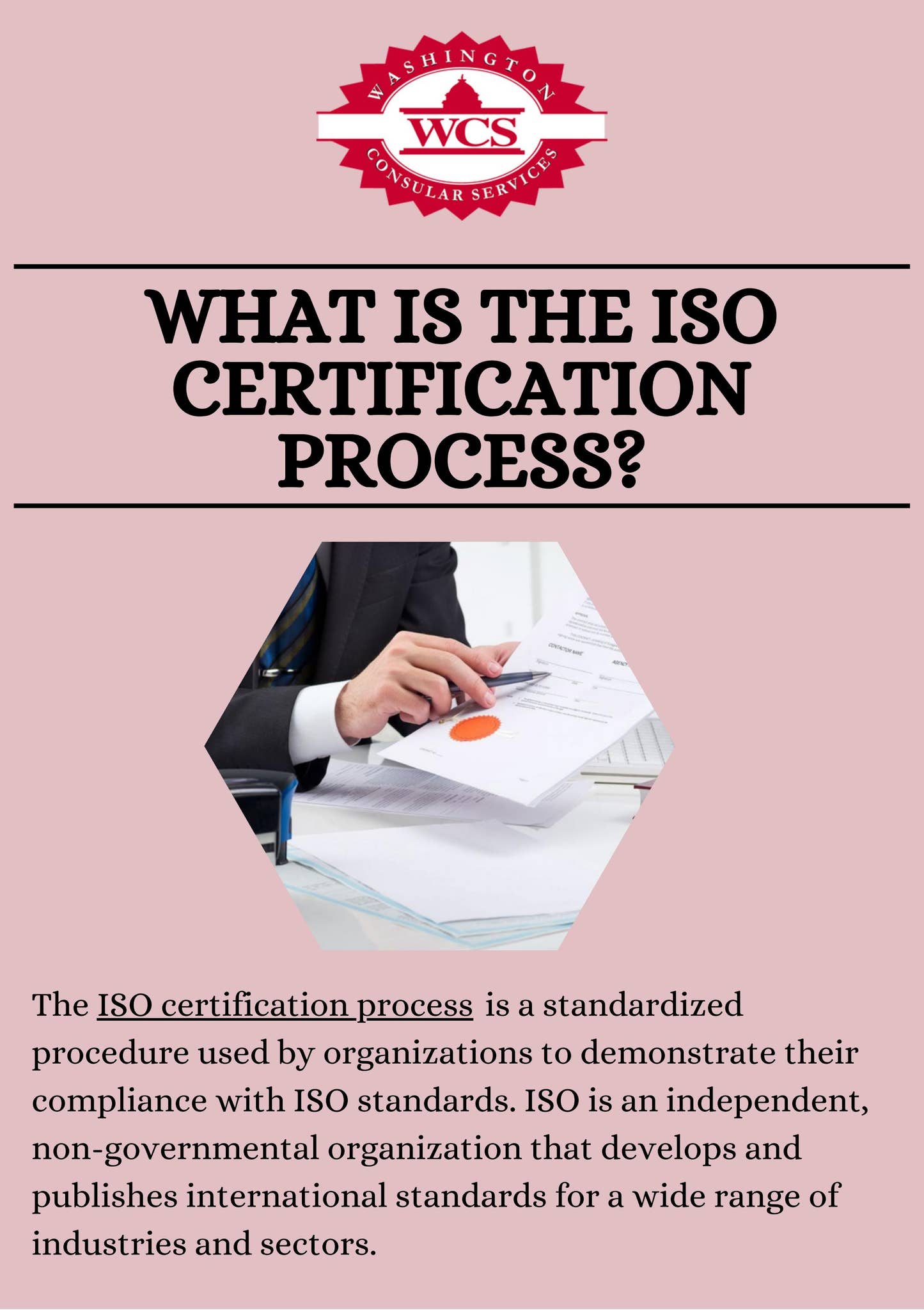 What is the Iso Certification Process? by Washington Consular Service ...