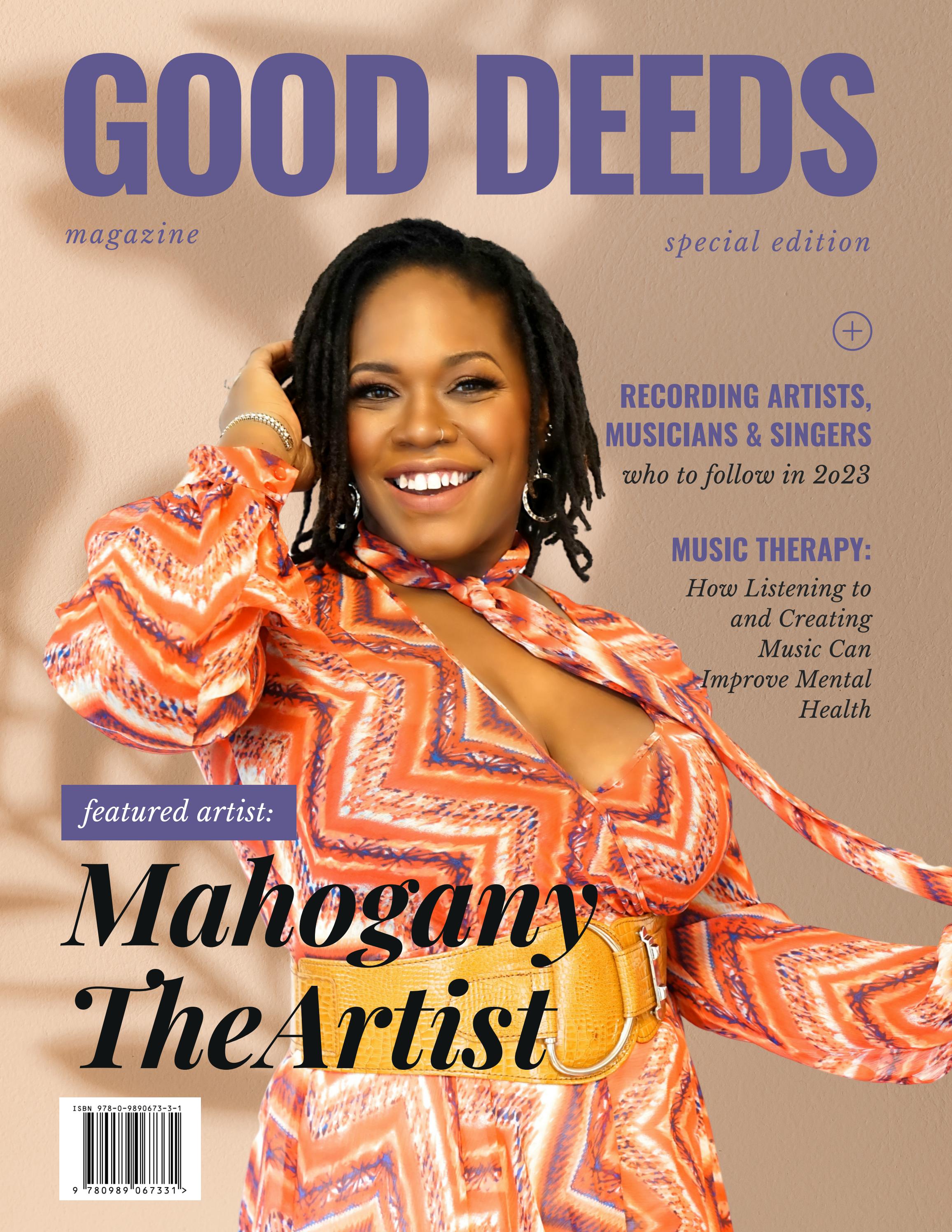 Good Deeds Magazine - Special Salute to Artists,Musicians and Singers ...