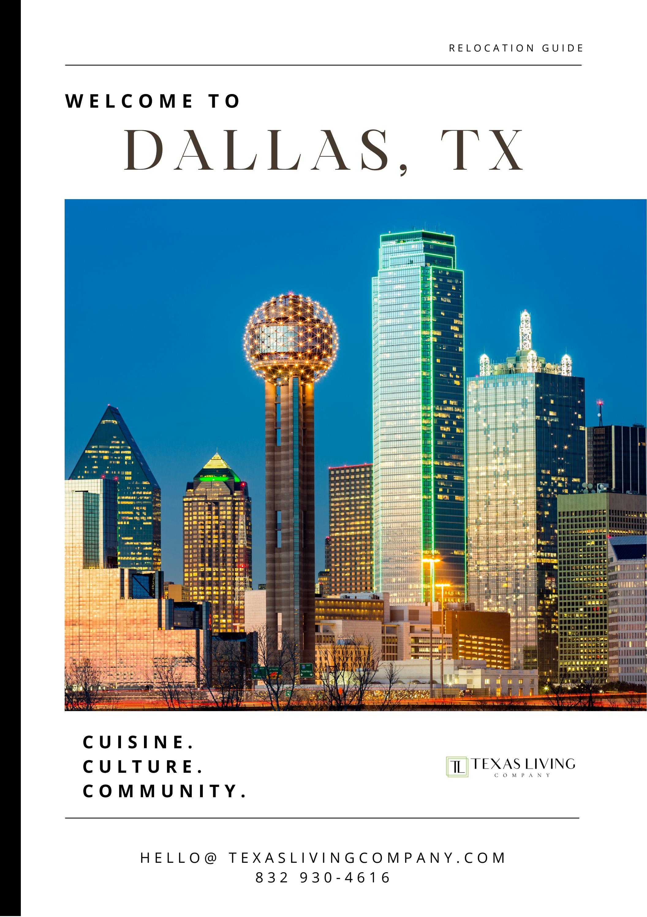Dallas, TX Relocation Guide by TexasLivingCompany - Issuu