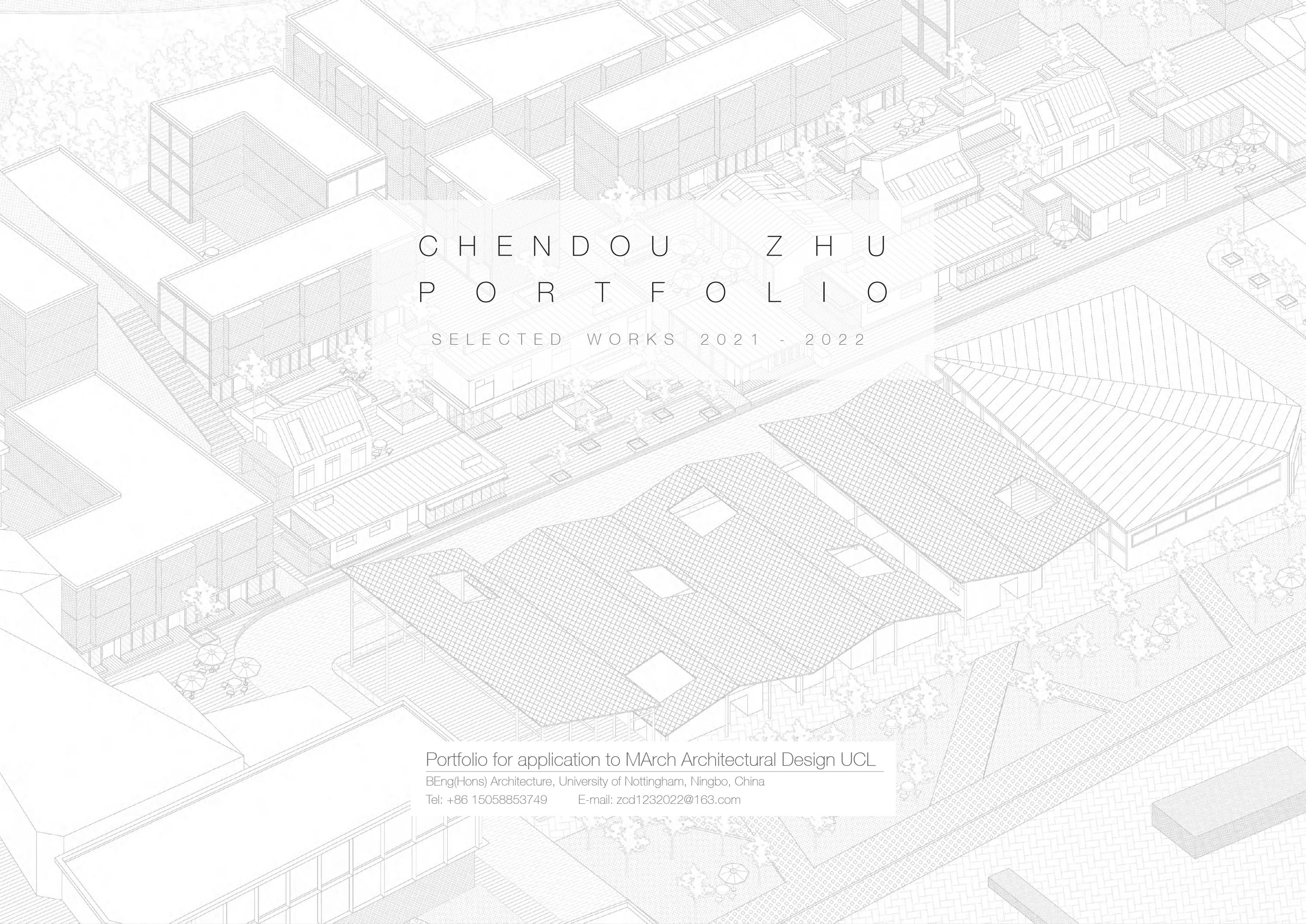 Chendou Zhu Architecture Portfolio for UCL MArch Architectural Design ...