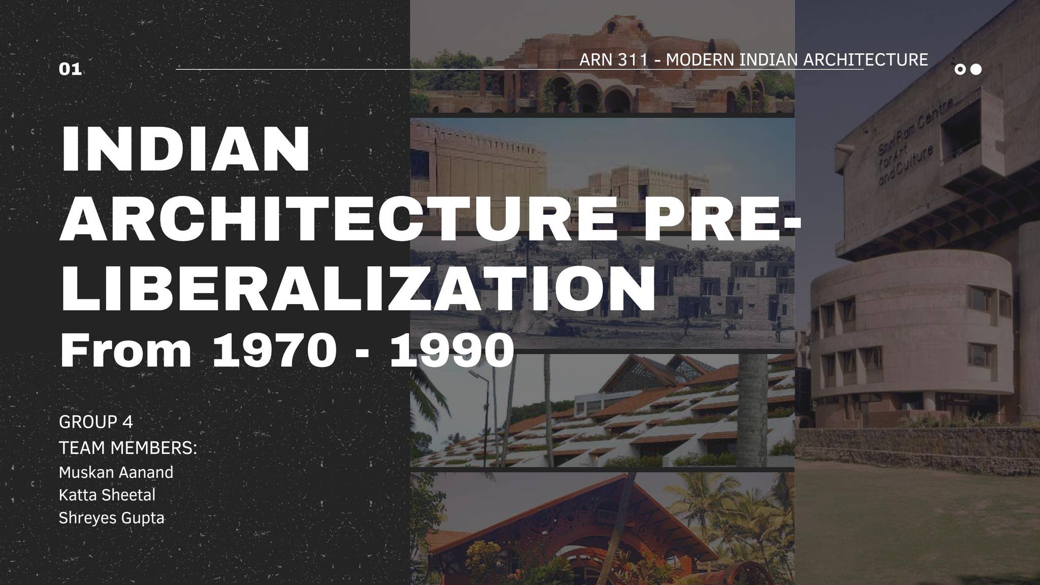 Indian Architecture Pre-Liberalization (1970-90) by SHREYES GUPTA - Issuu