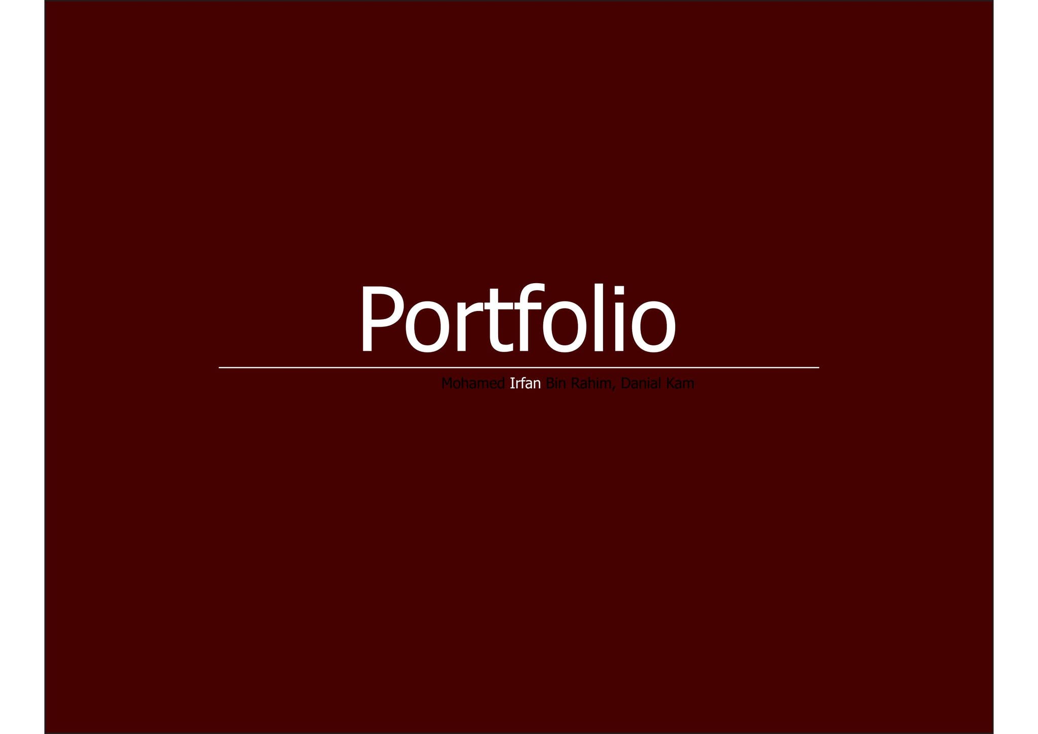 Architectural Portfolio by Mohd Irfan Danial Rahim - Issuu