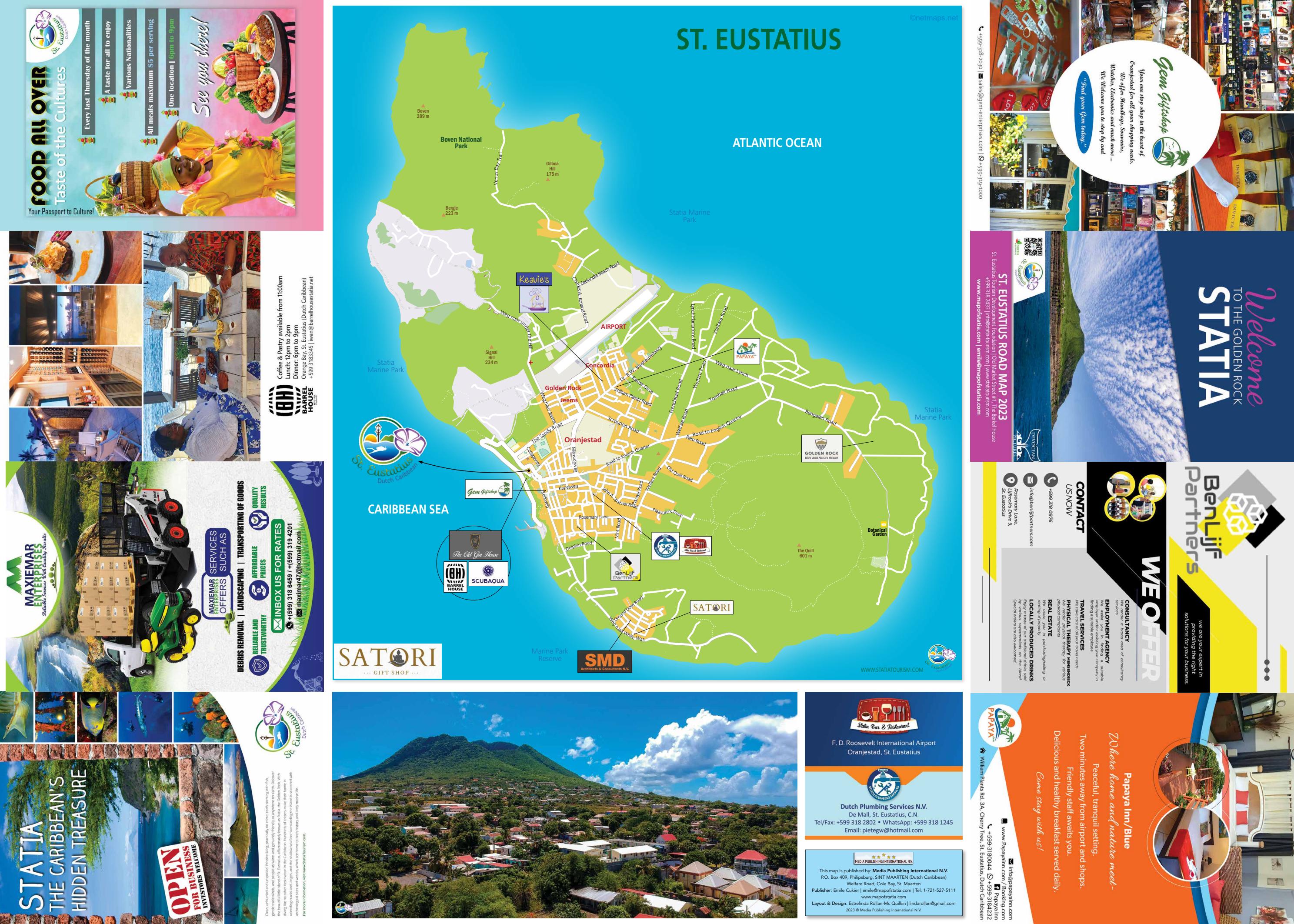 Map of Statia 2023 by media publishing international N.V. - Issuu