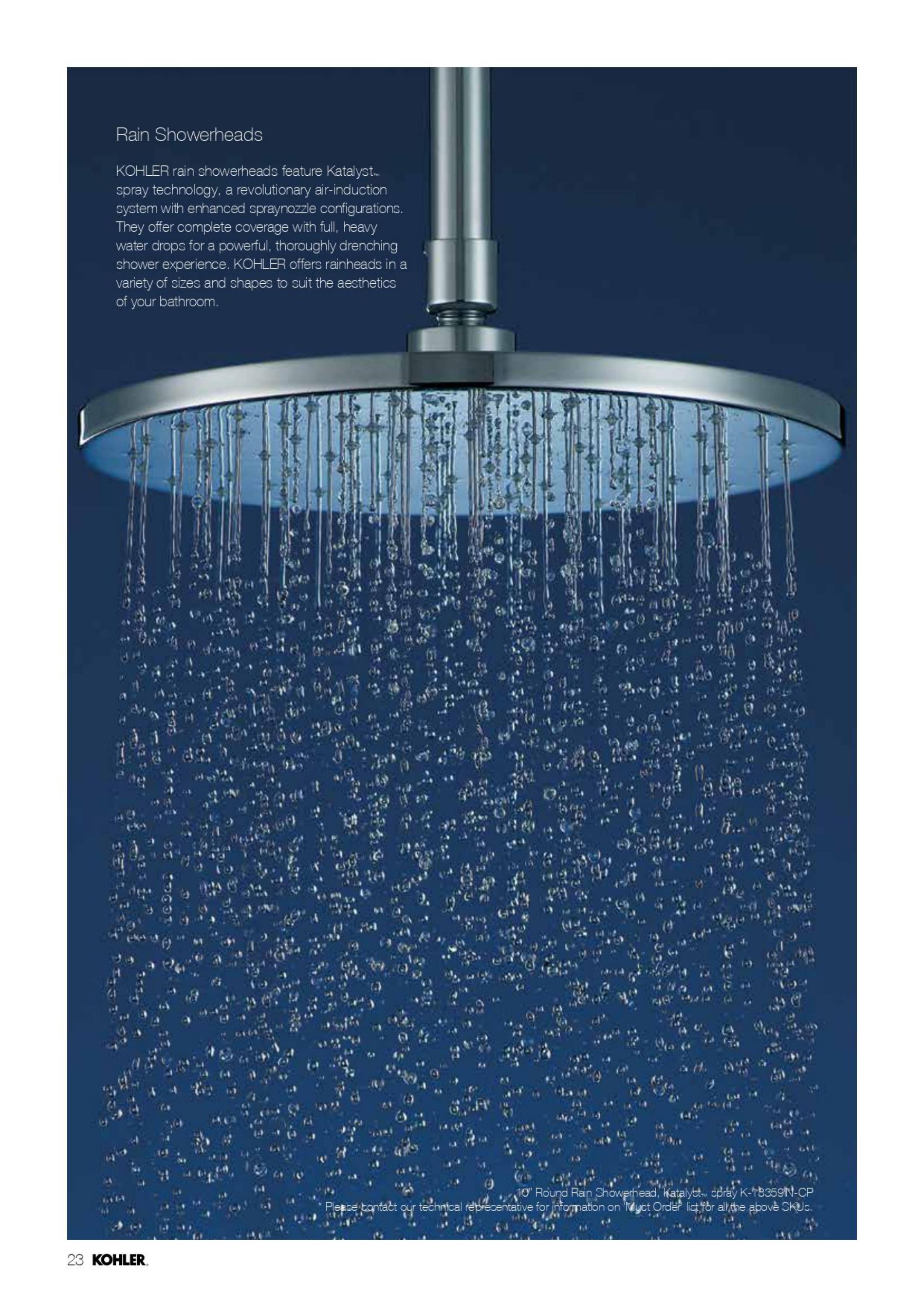 Kohler's Shower Heads - Kohler Africa by africakohler - Issuu