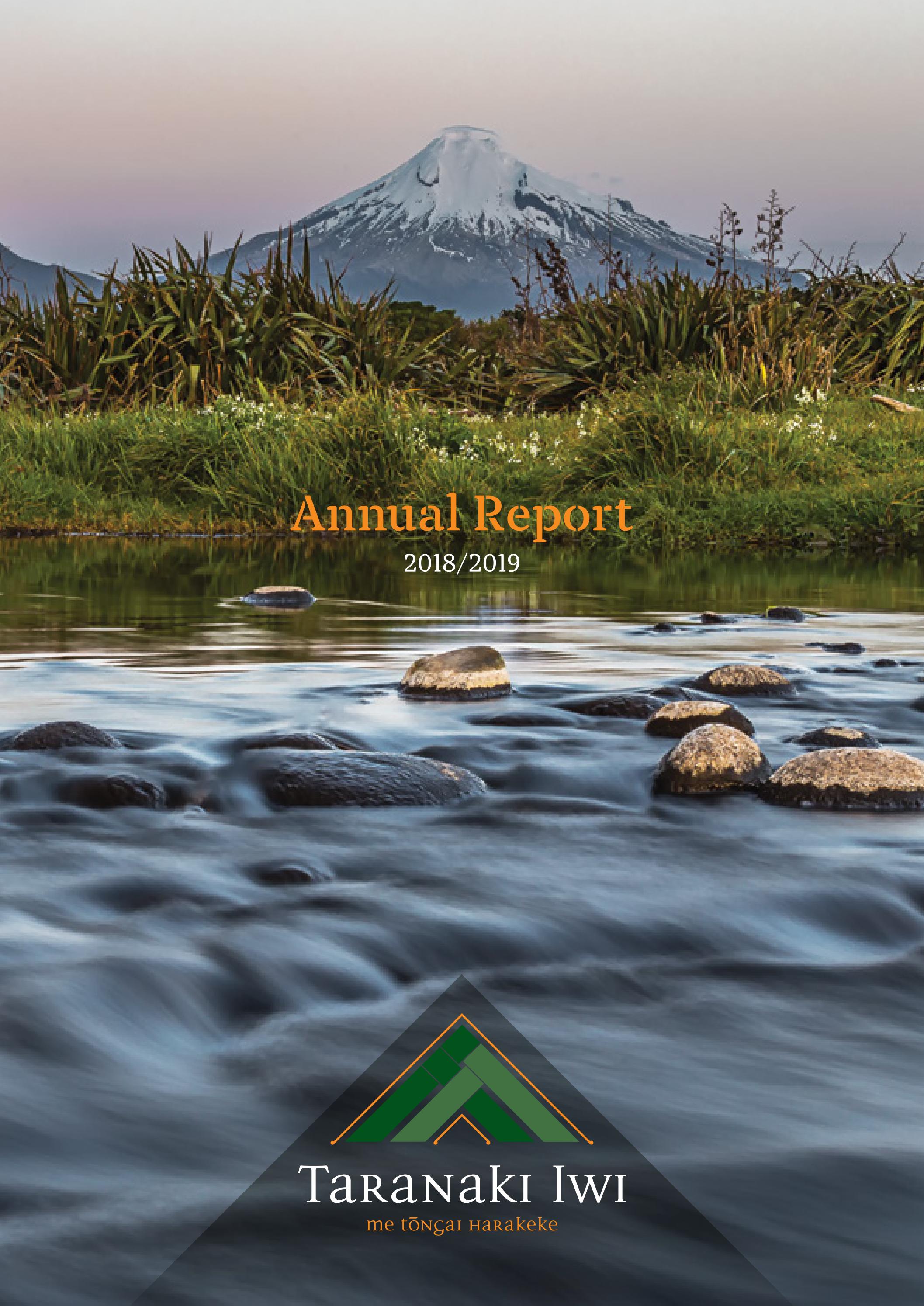 Annual Report 2018 | 2019 - Te Kāhui o Taranaki Trust by Te Kāhui o ...
