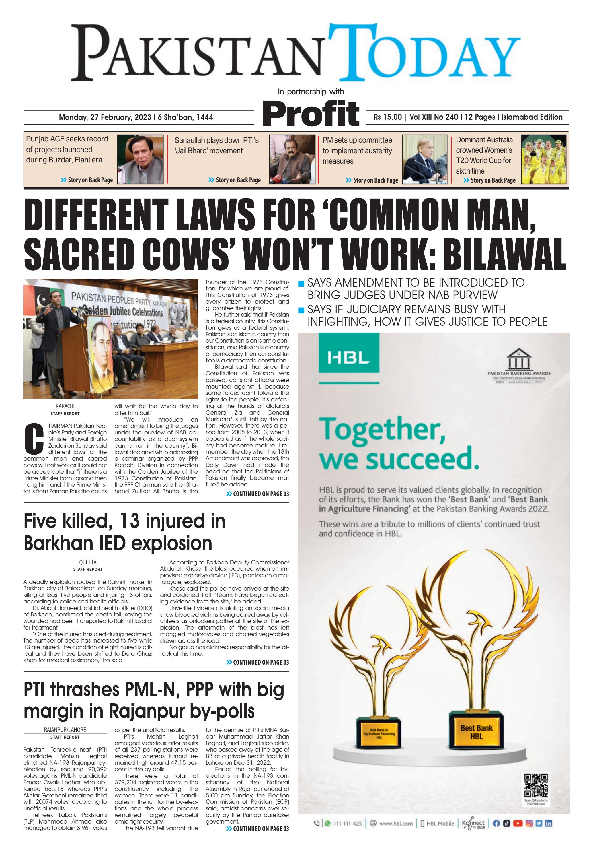 Epaper_23-02-27 ISB by Pakistan Today - Issuu