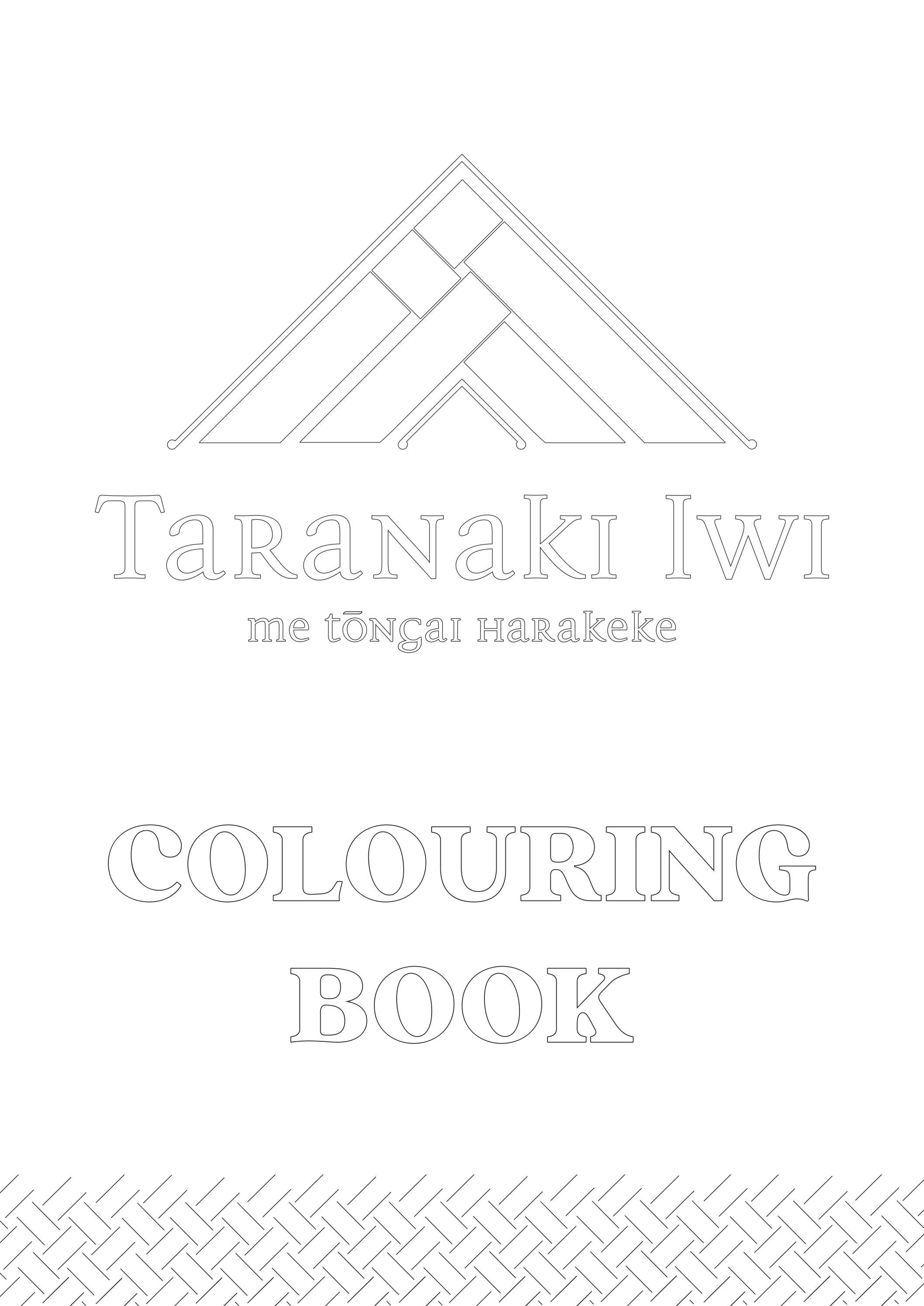 Colouring Book: Taranaki Iwi by Te Kāhui o Taranaki Iwi - Issuu