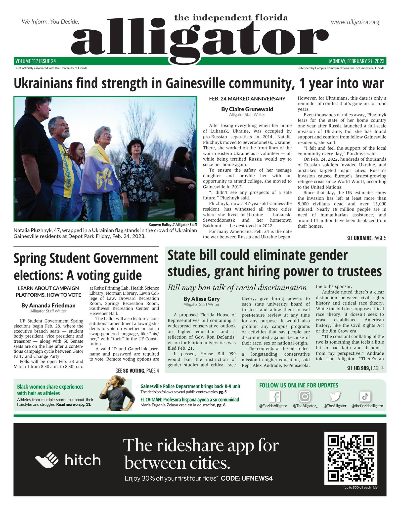 Monday, Feb. 27, 2023 by The Independent Florida Alligator - Issuu