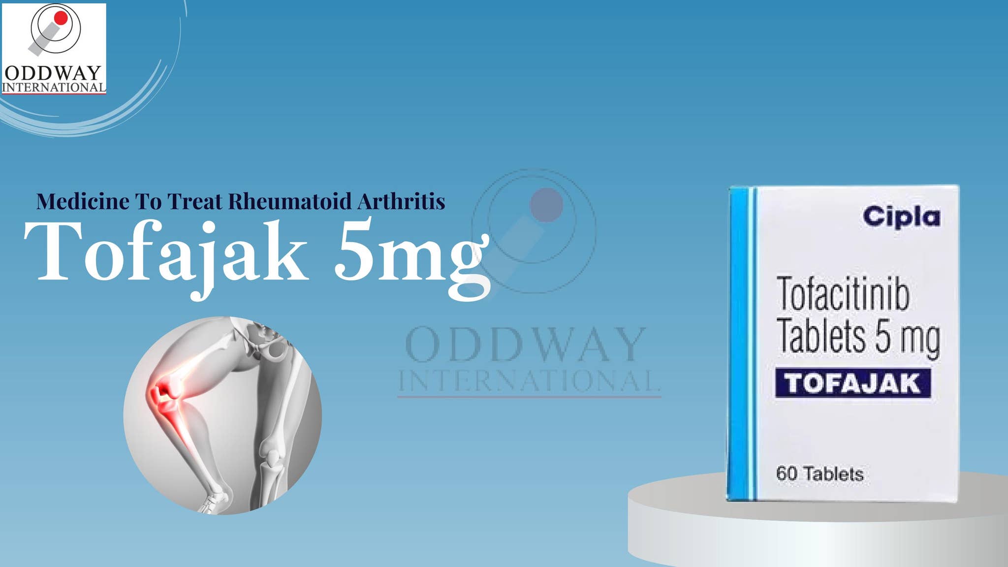 Buy Tofajak 5mg Online To Treat Rheumatoid Arthritis by Oddway ...