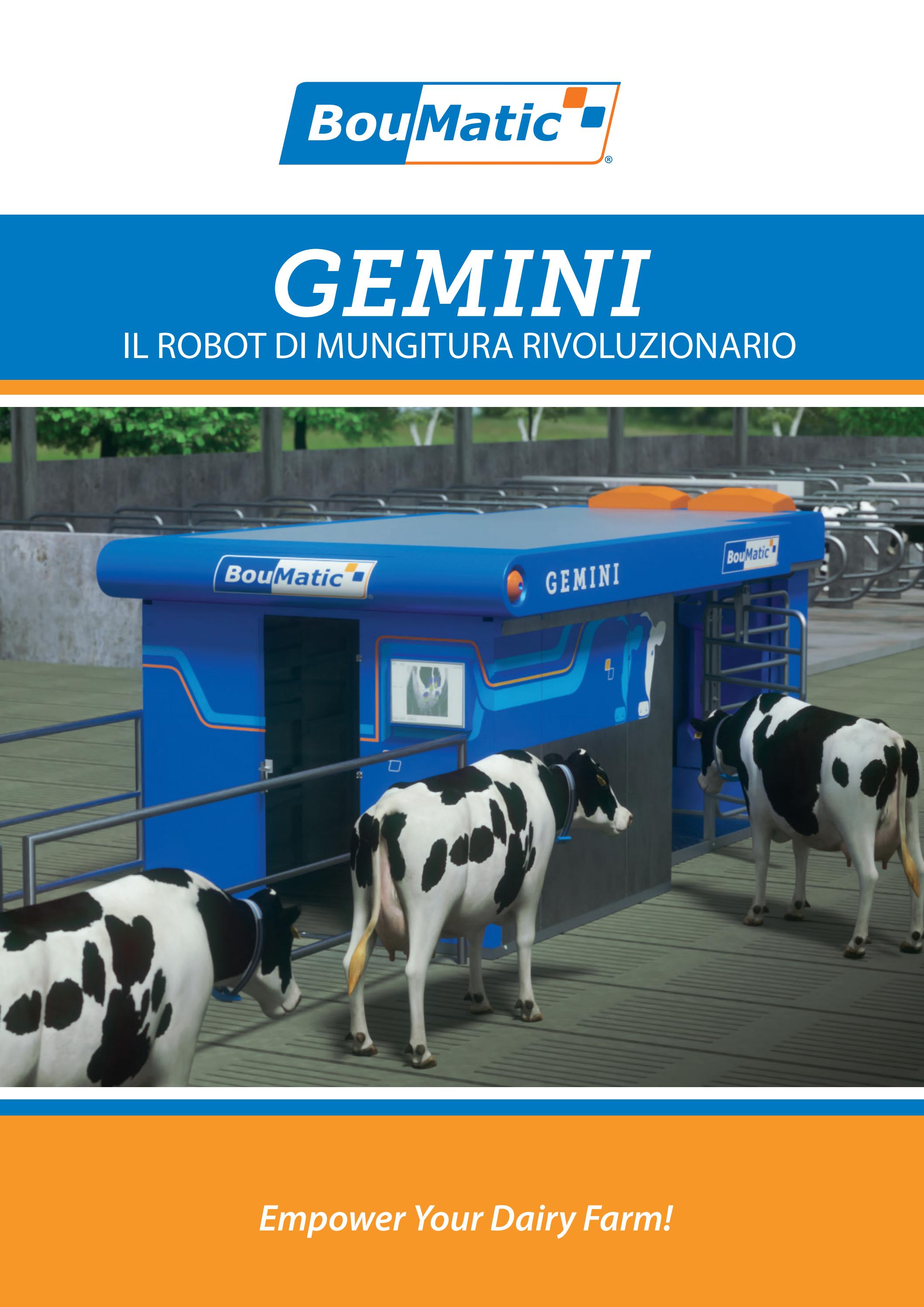 Gemini robot di mungitura by BoumaticEurope - Issuu