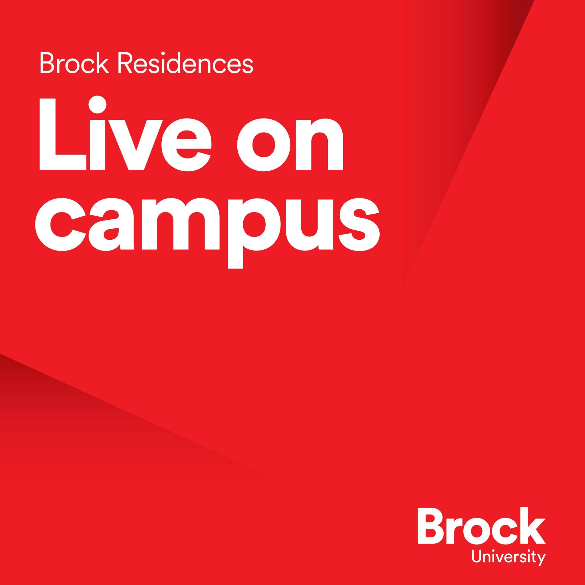 Brock Residences - Live on campus by Brock University - Issuu