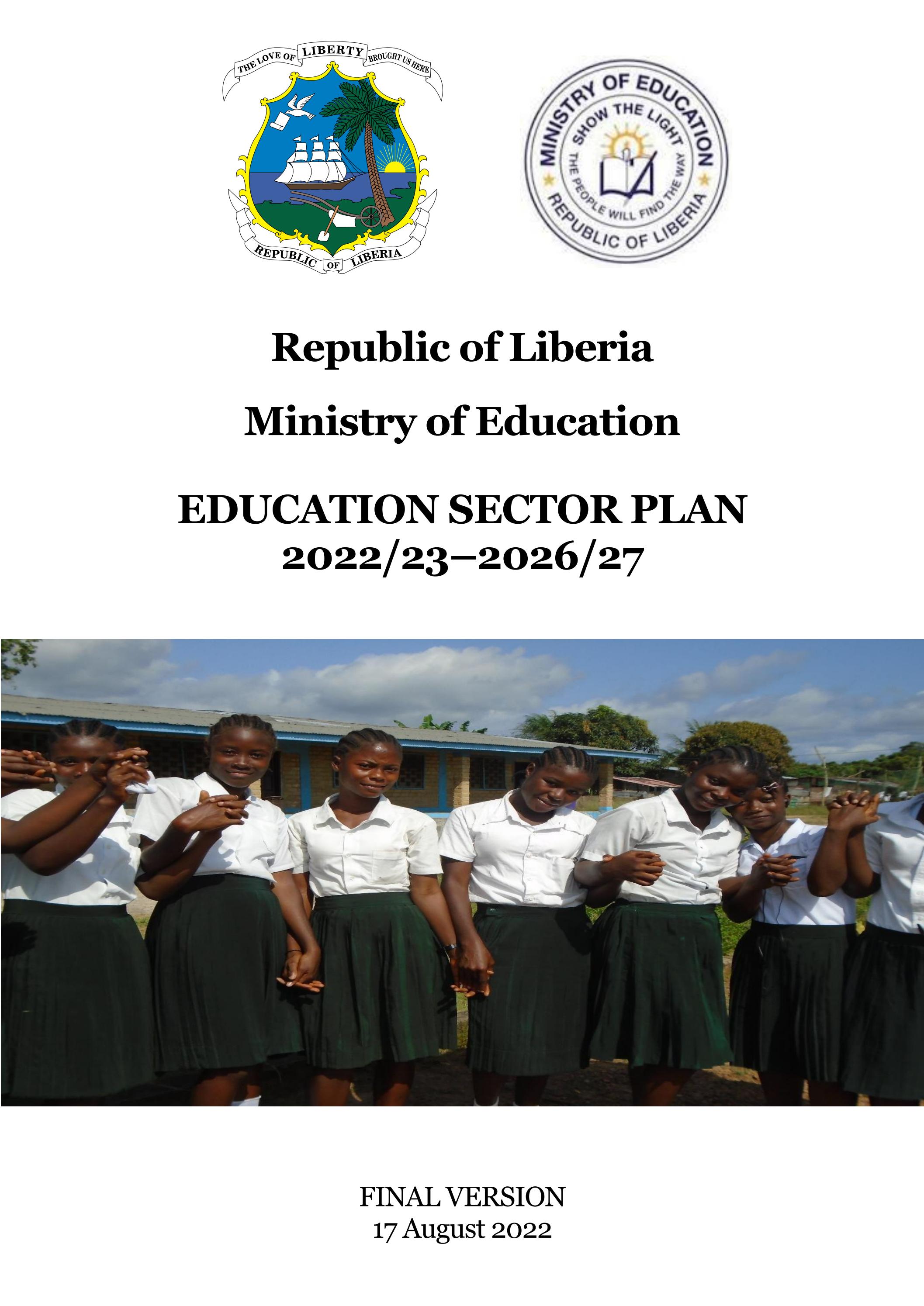 Liberia Education Sector Plan by NewGlobe - Issuu
