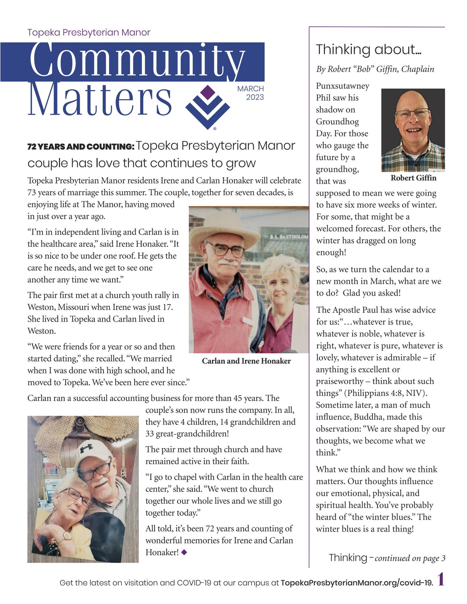 Topeka Community Matters – March 2023 by Presbyterian Manors of Mid ...