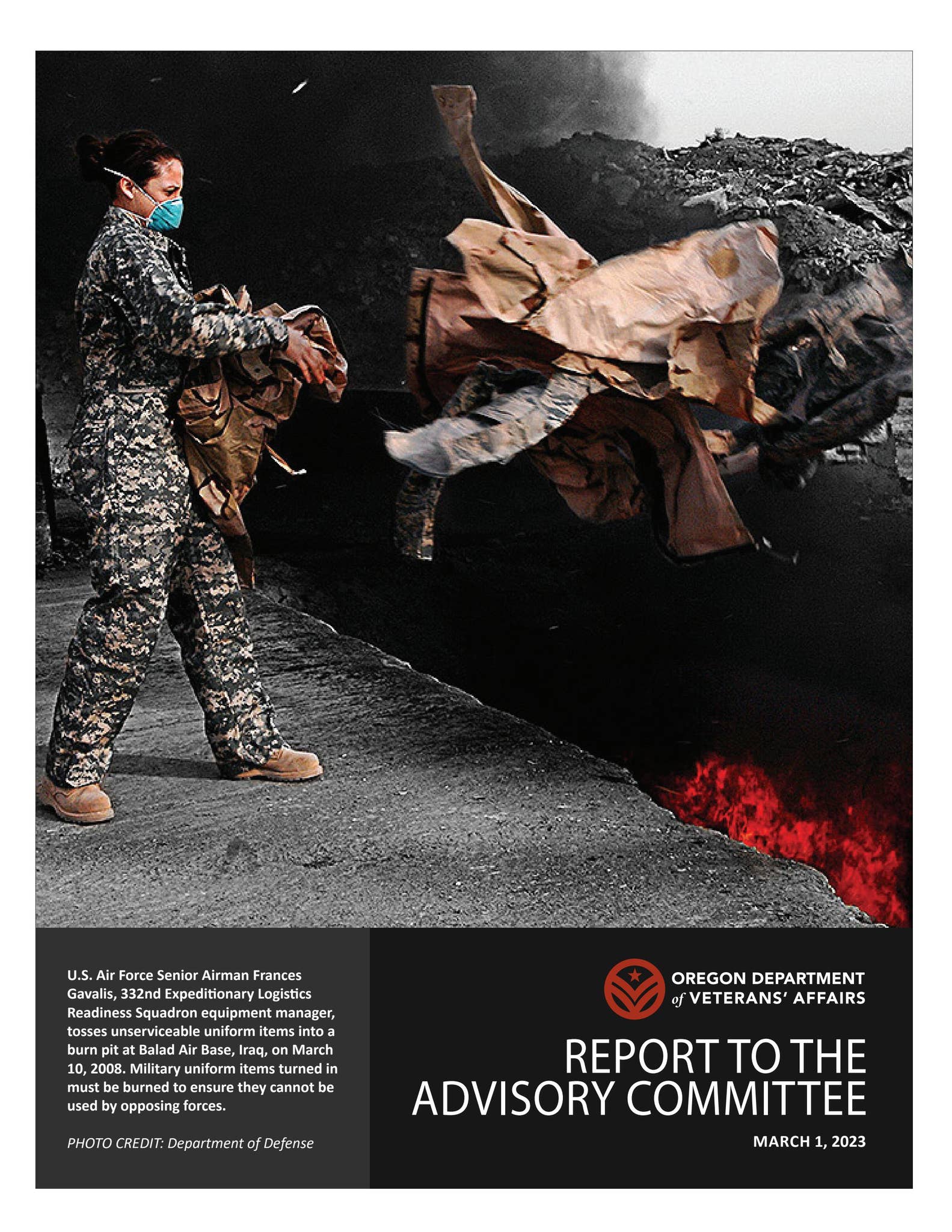 March 2023 ODVA Advisory Committee Report by Oregon Department of ...