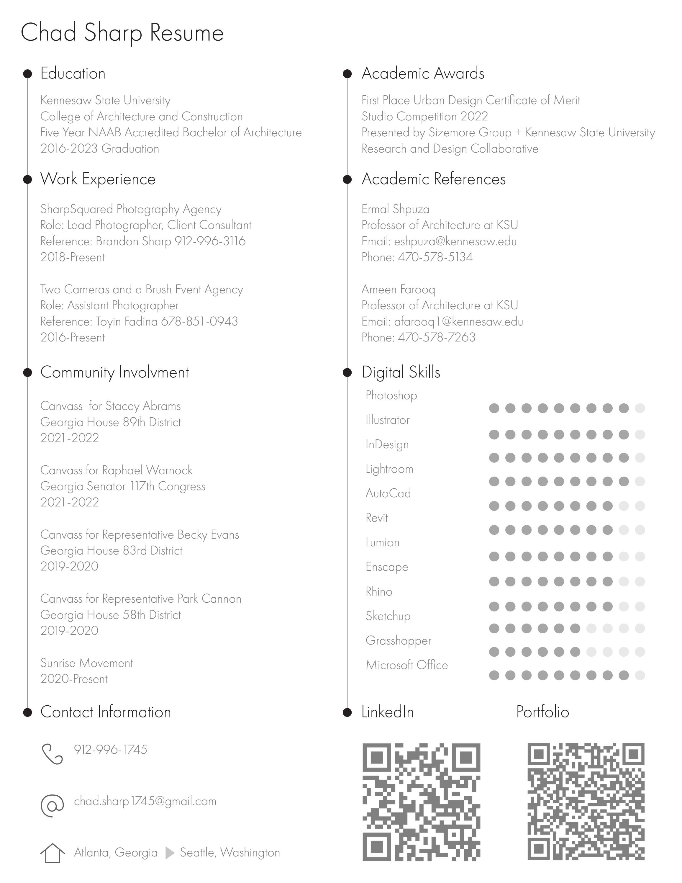 Resume by Chad Sharp - Issuu