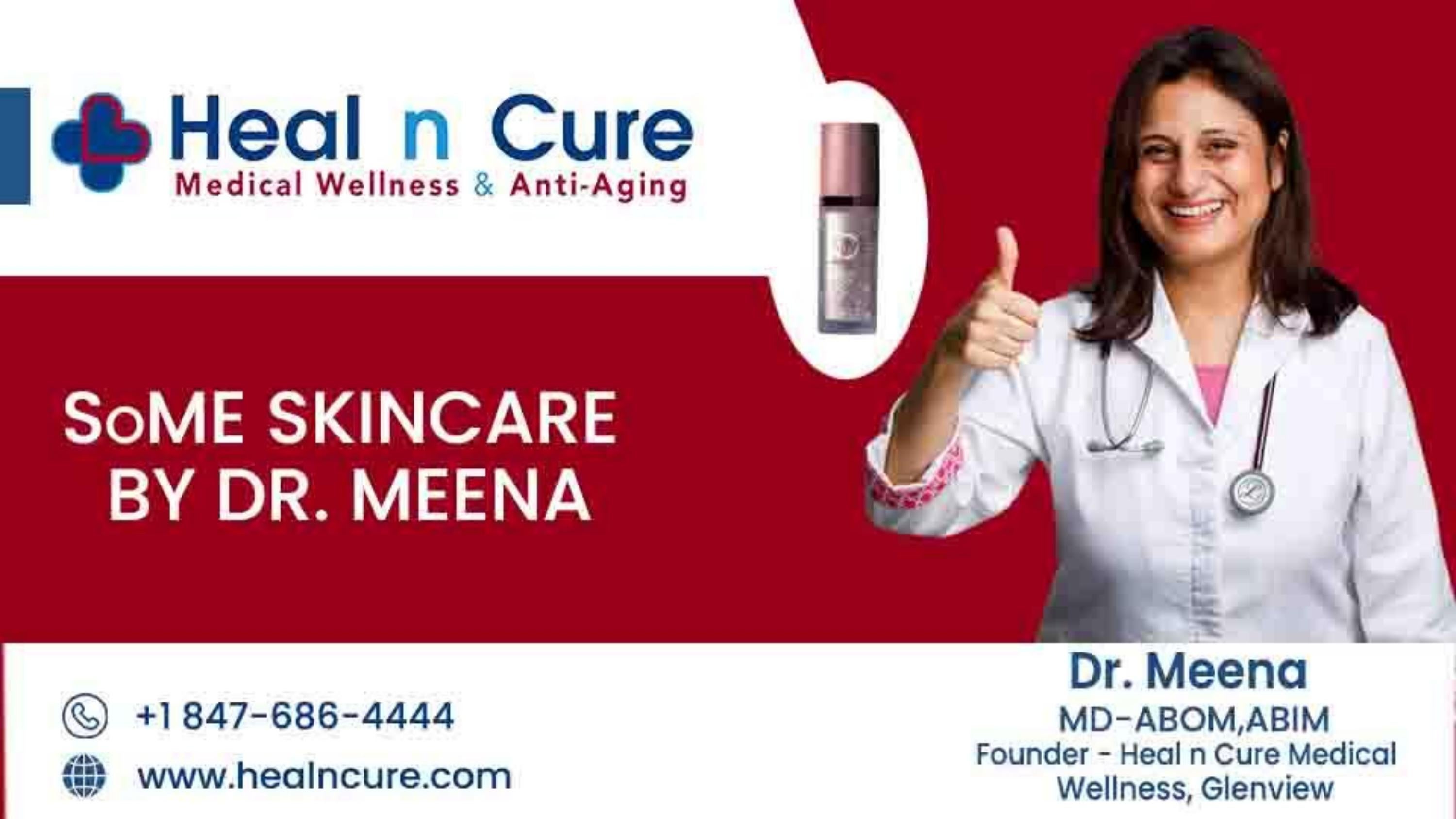 SOME Skincare Treatments by Best Functional Medicine Doctor in Glenview Dr Meena by Heal n Cure ...