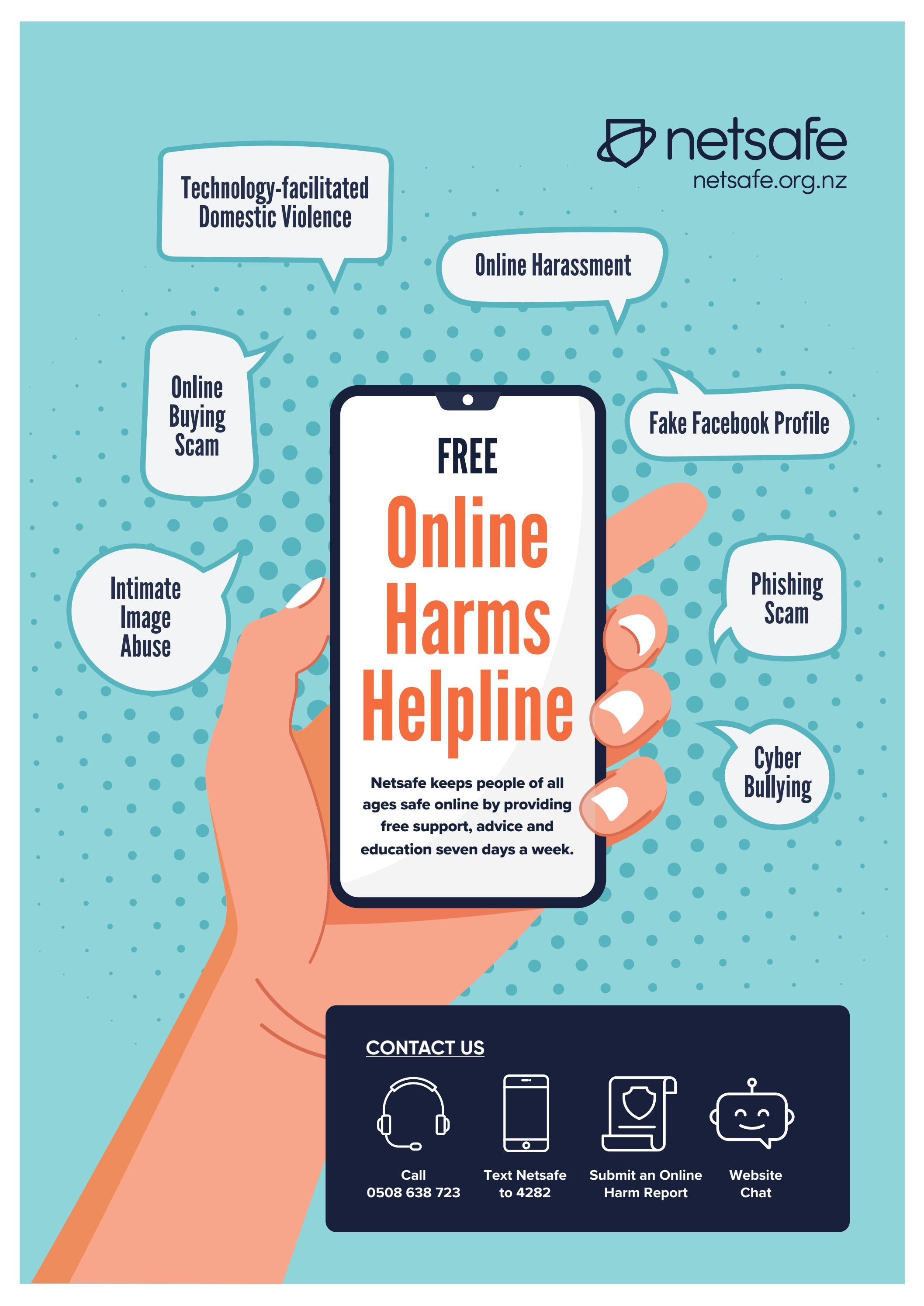 Netsafe_OnlineHarmsPosterA4 by WBOP PHO - Issuu