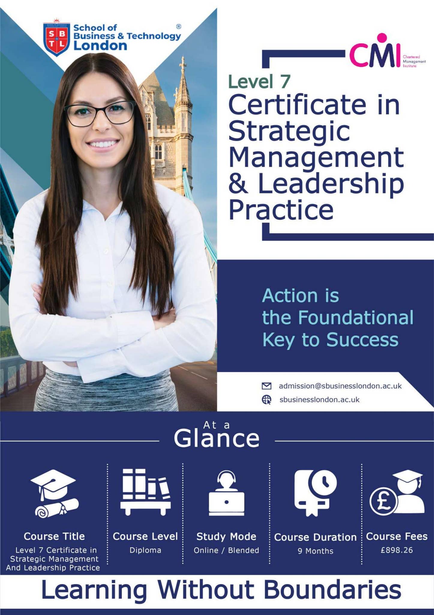 CMI Level 7 Certificate in Strategic Management and Leadership practice ...