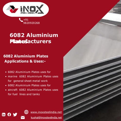 Aluminium Sheet | Aluminium Plates | 6082 T6 Aluminium Sheet - Inox ...