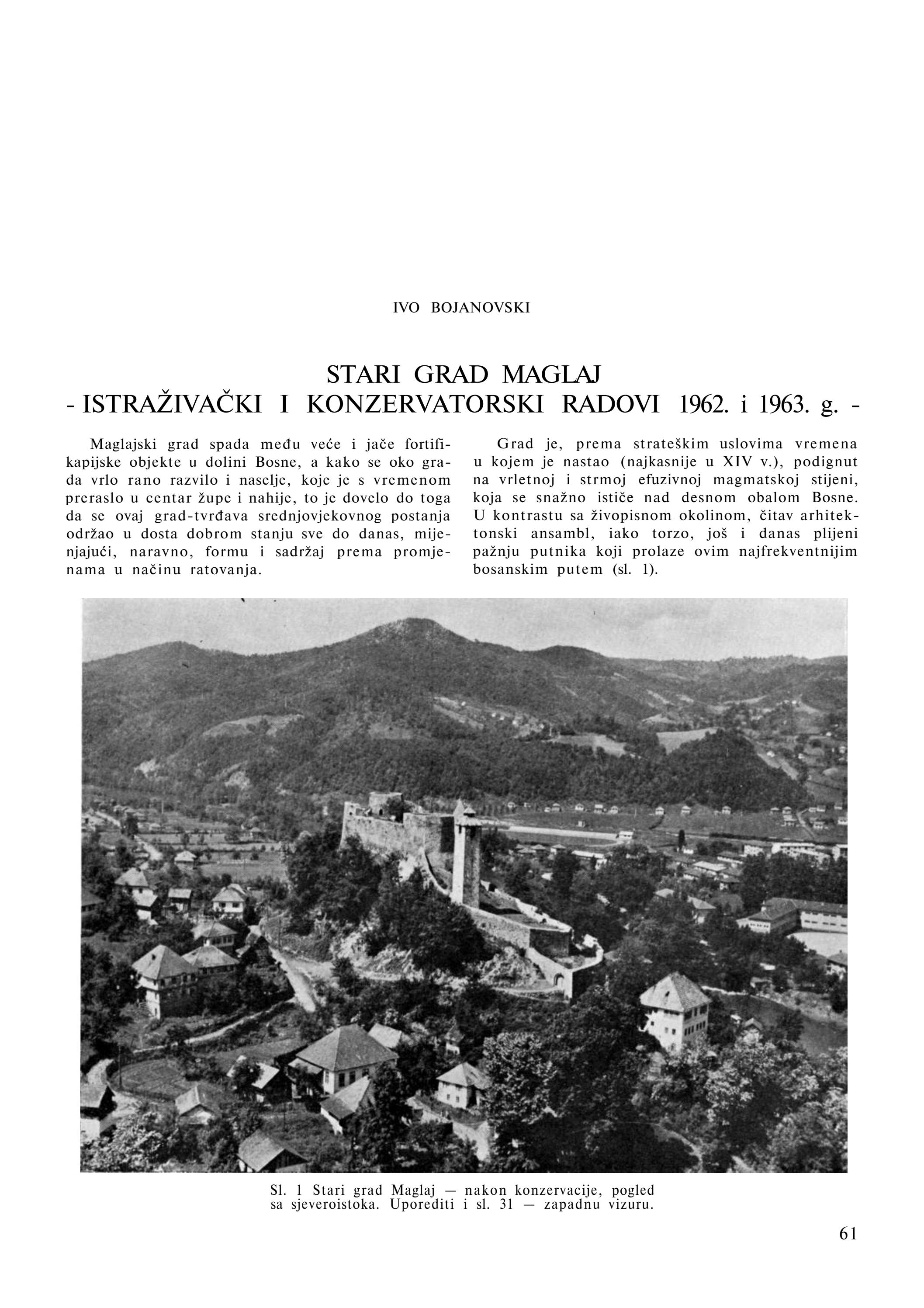 Stari grad Maglaj by Makali - Issuu