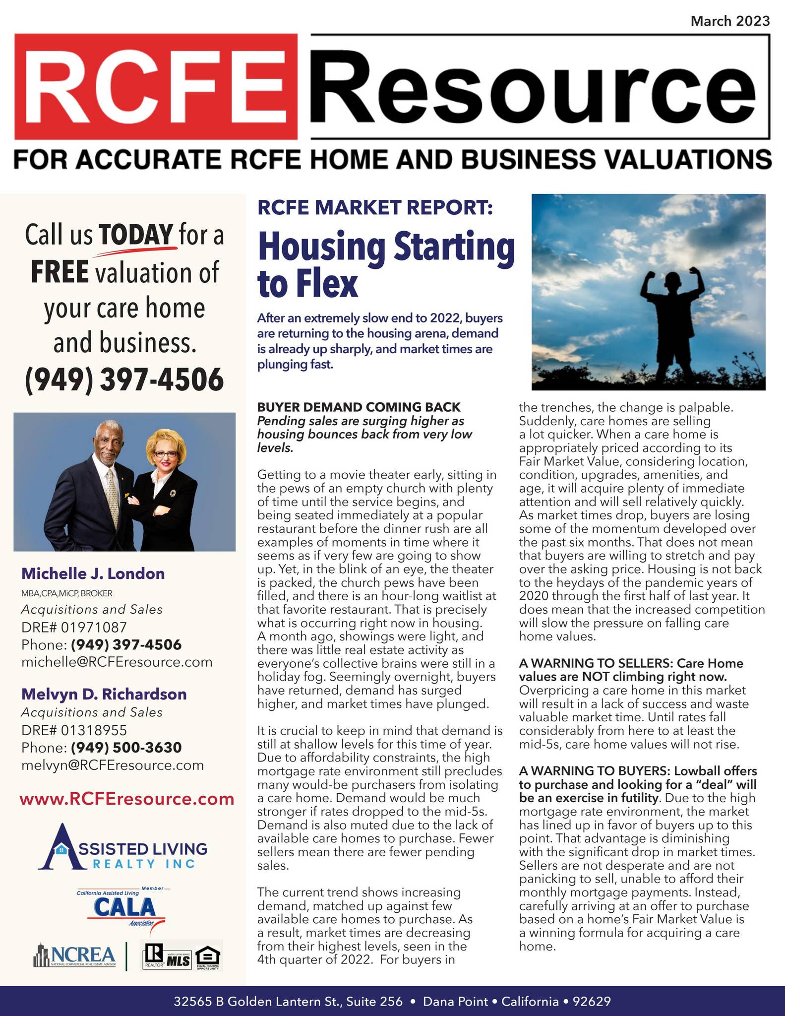 RCFE RESOURCE MARCH 2023 MARKET REPORT by mandmgroup - Issuu