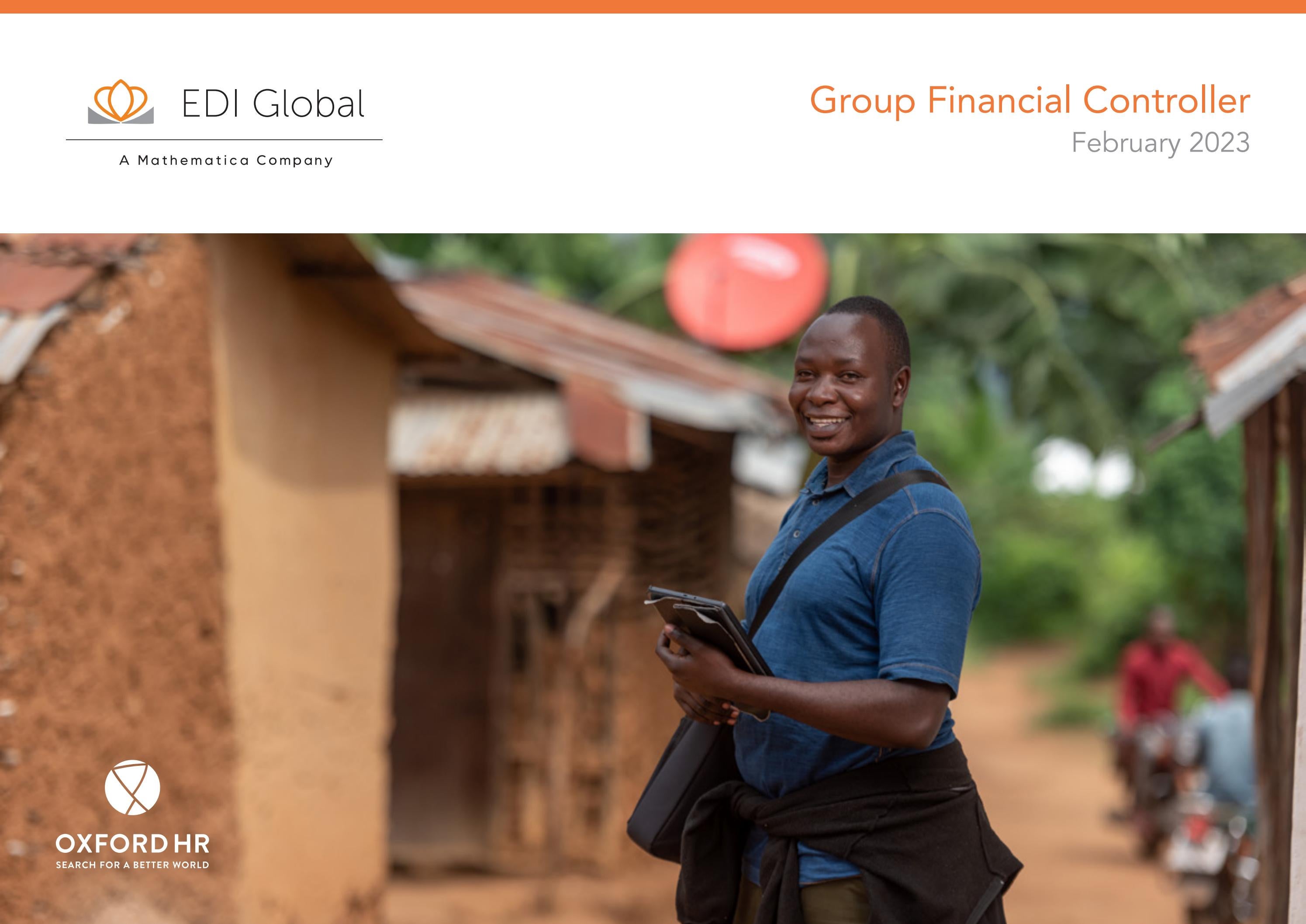 EDI Global - Group Financial Controller by Oxford HR - Issuu