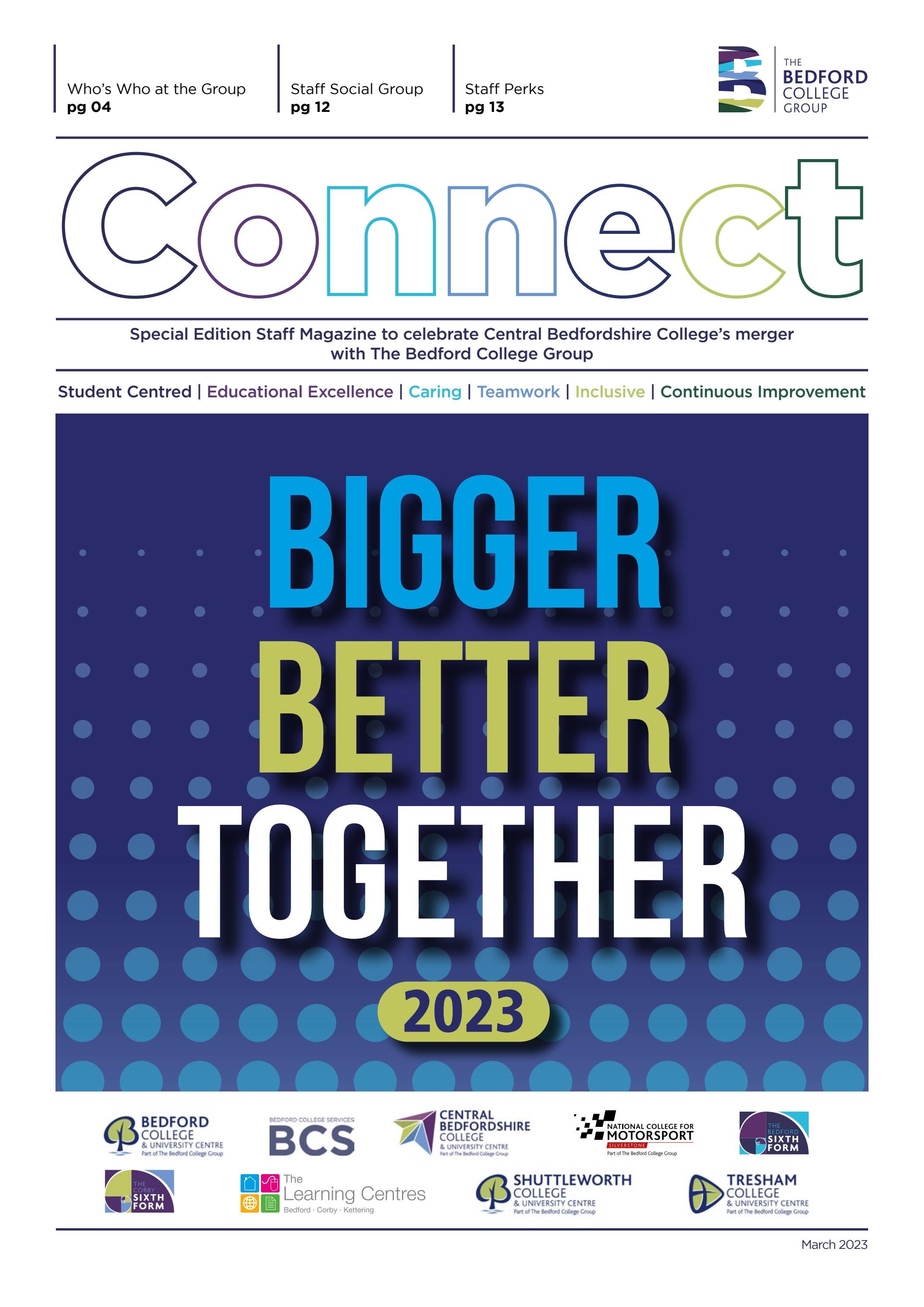 CONNECT - Merger Special Edition (March 2023) by The Bedford College ...