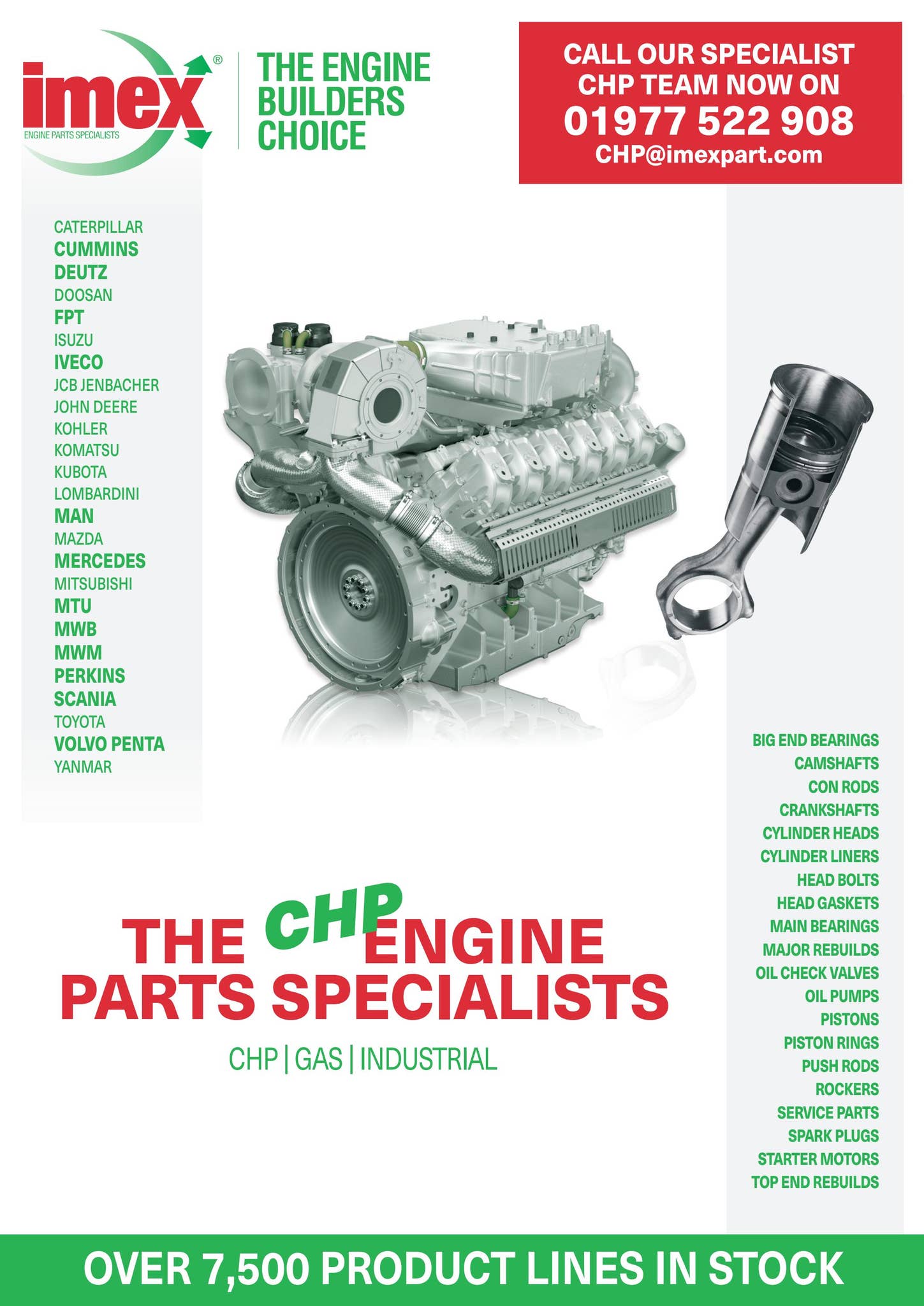 CHP Engine Brochure by Imexpart Limited - Issuu
