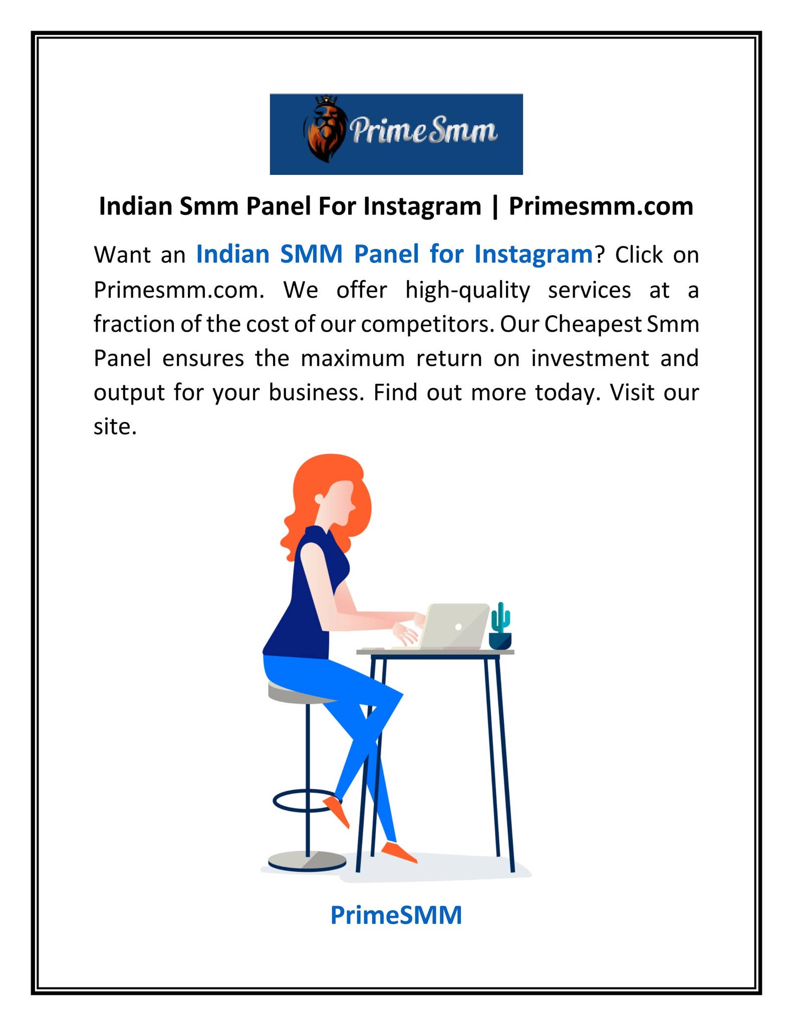 Indian Smm Panel For Instagram | Primesmm.com by Prime SMM - Issuu