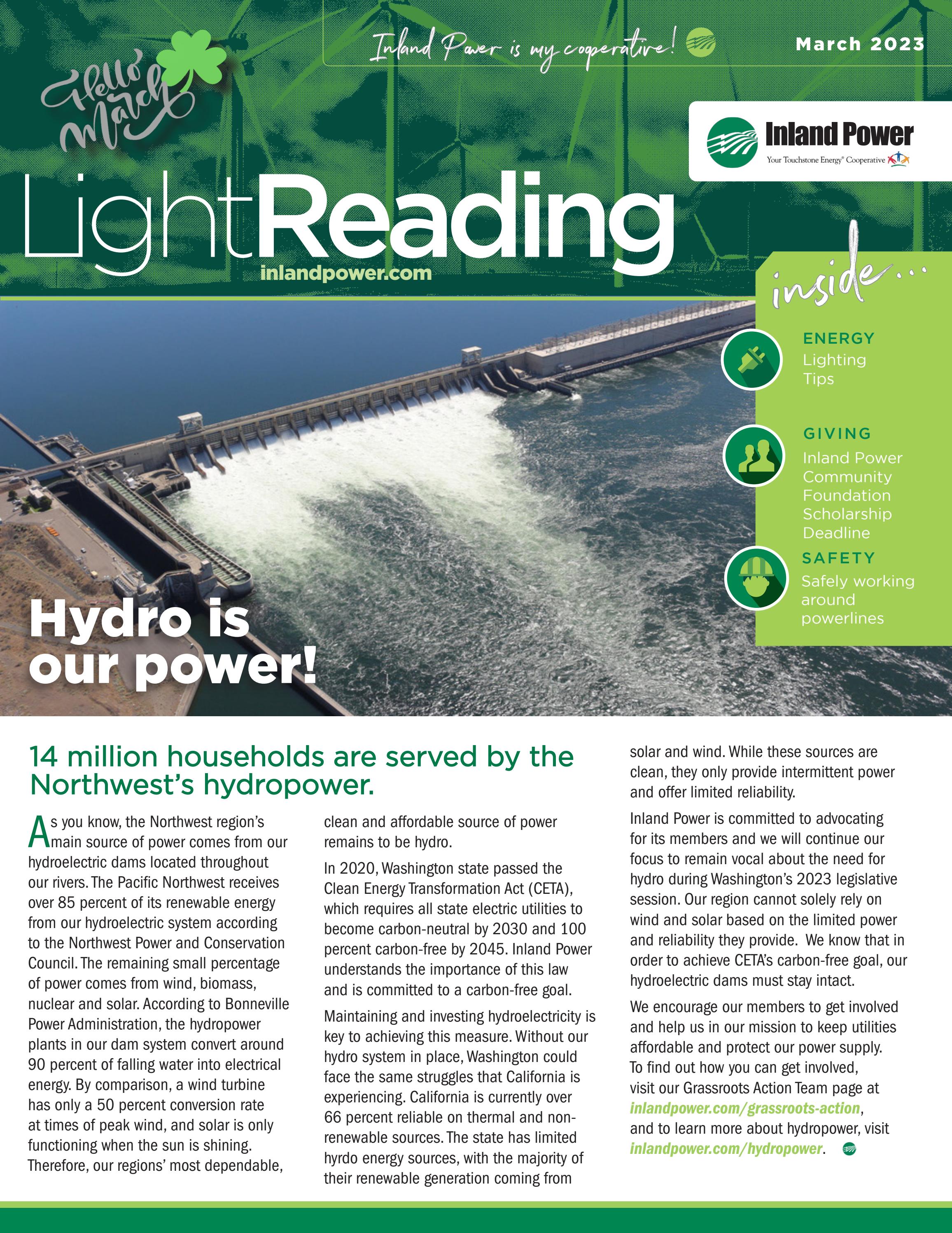 March Light Reading by Inland Power & Light - Issuu