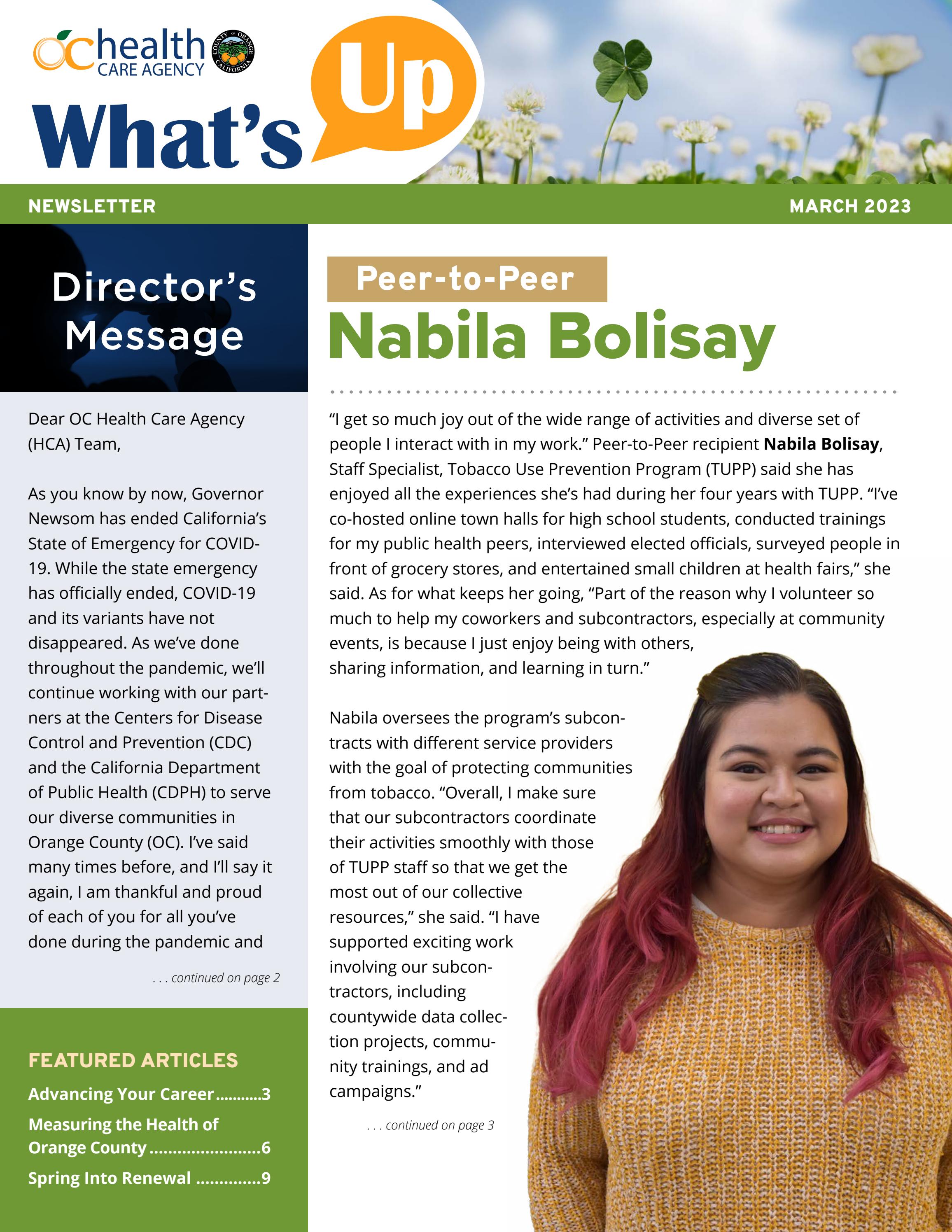 OC Health Care Agency March 2023 Newsletter by County of Orange Health ...