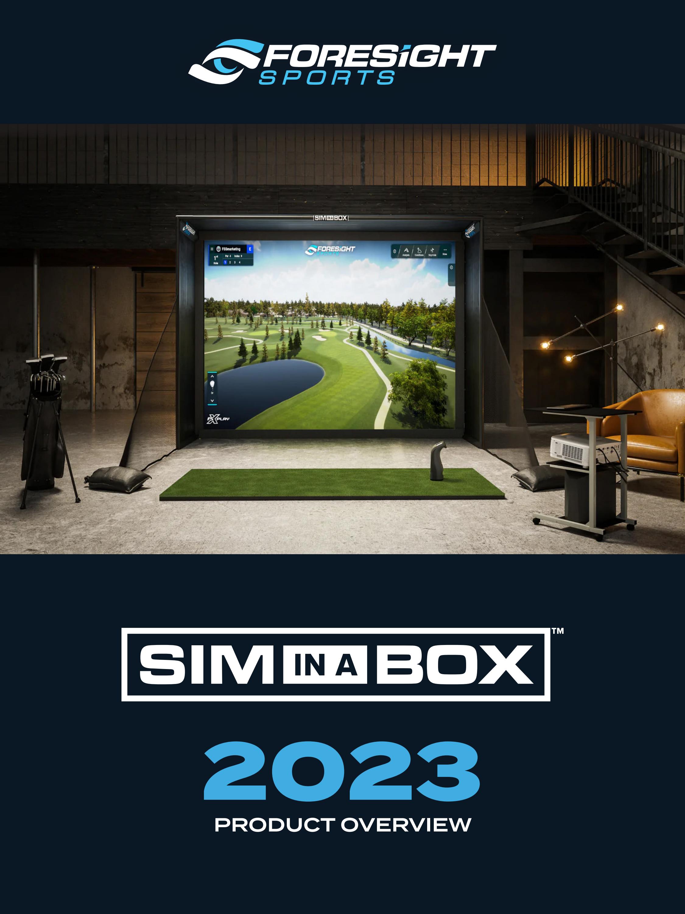2023 SIM-IN-A-BOX™ Product Overview by Foresight Sports - Issuu