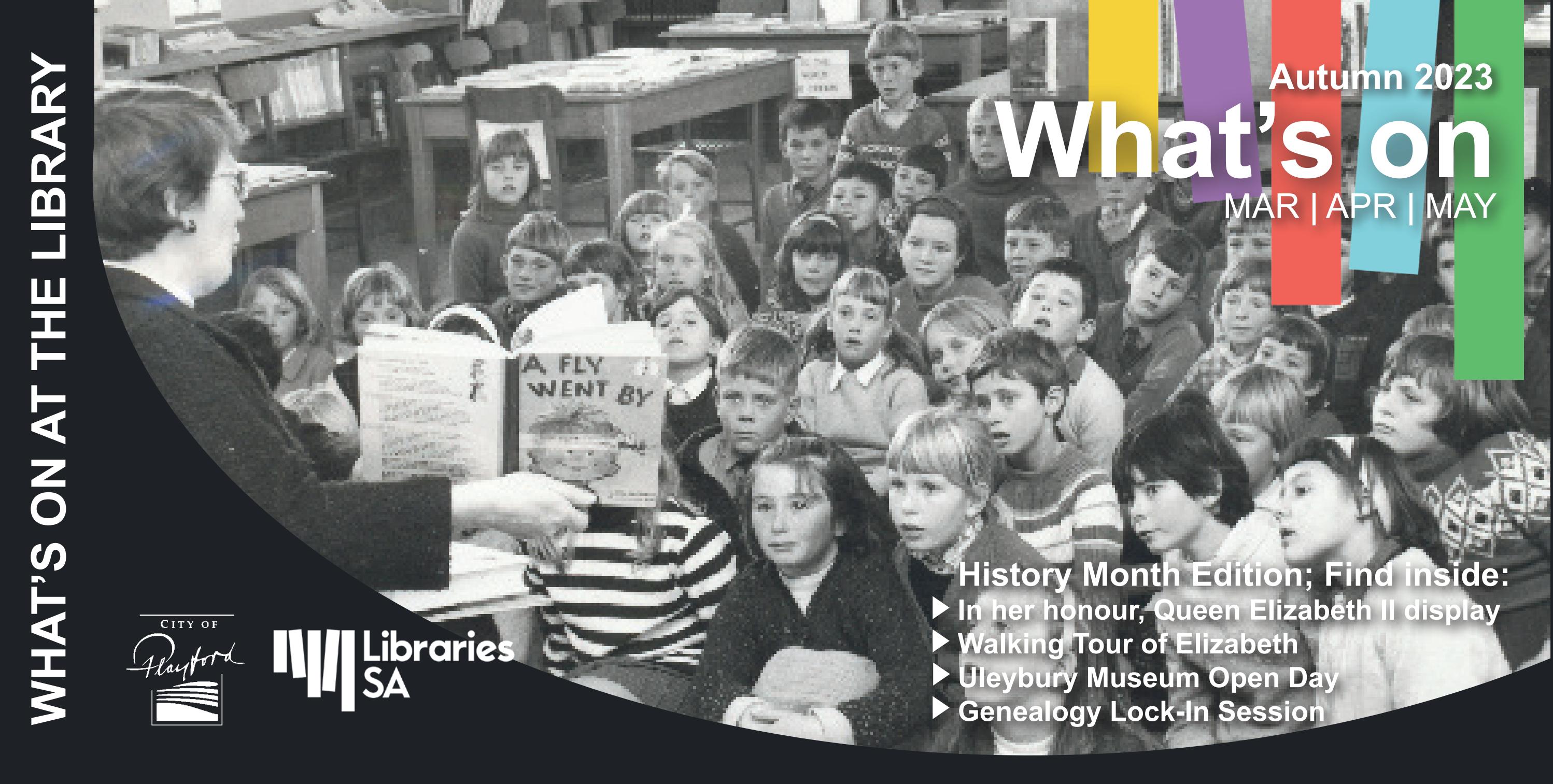 Playford Library What's On Autumn 2023 by Playford - Issuu