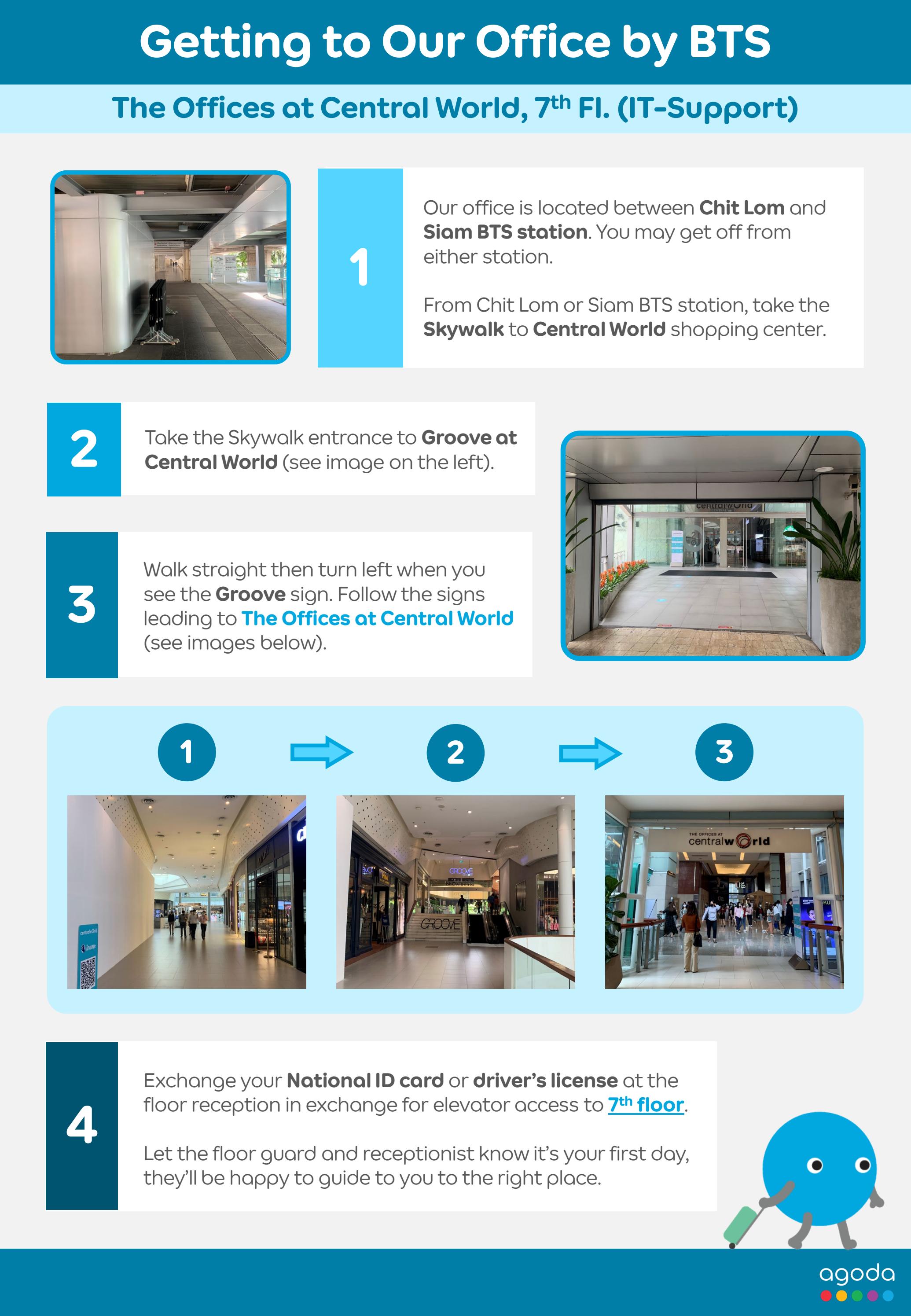 CTW Office Directions (BTS) by Agoda Onboarding Team - Issuu