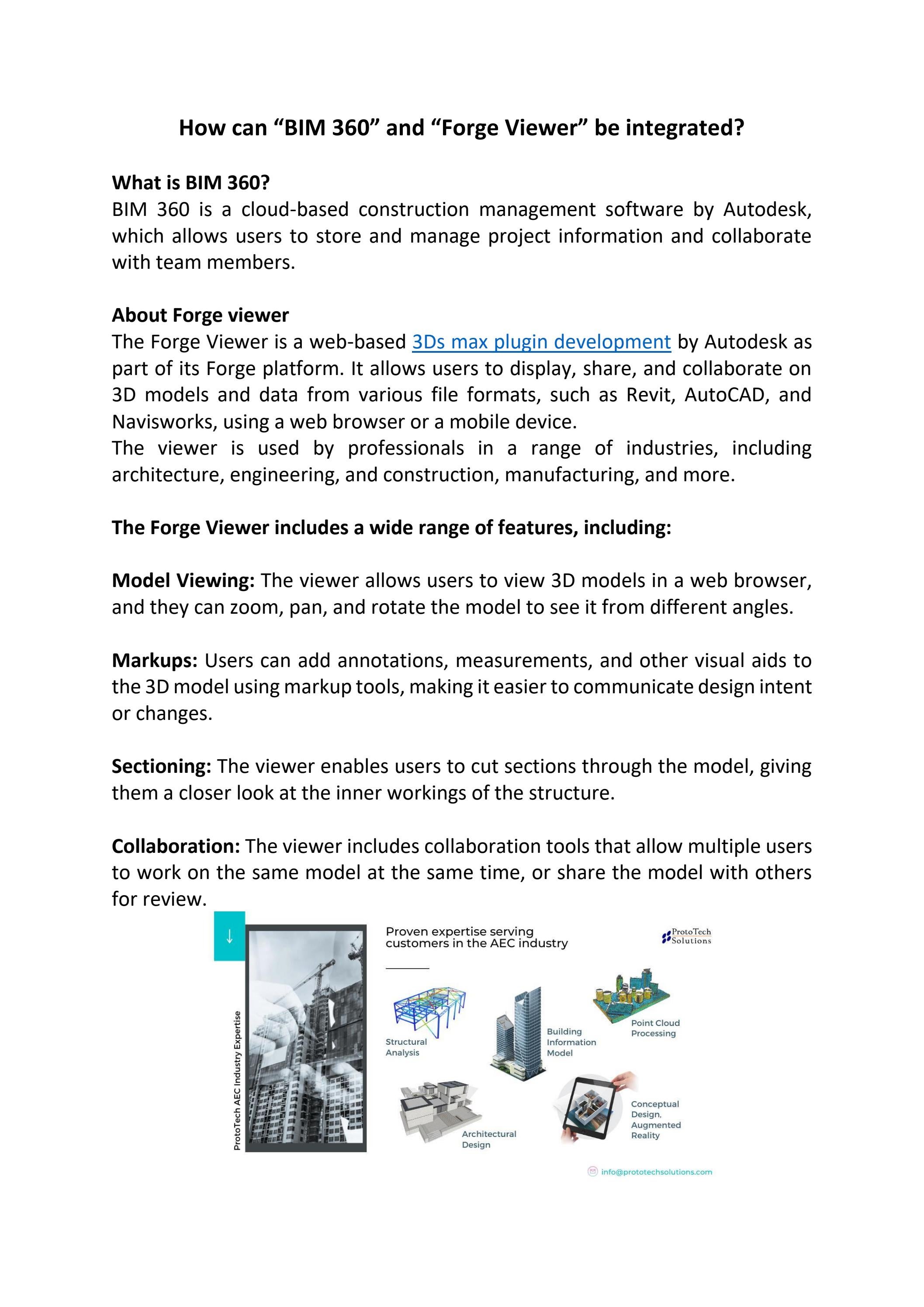 How can “BIM 360” and “Forge Viewer” be integrated? by Nehalthakare - Issuu How can “BIM 360” and “Forge Viewer” be integrated? by Nehalthakare - Issuu