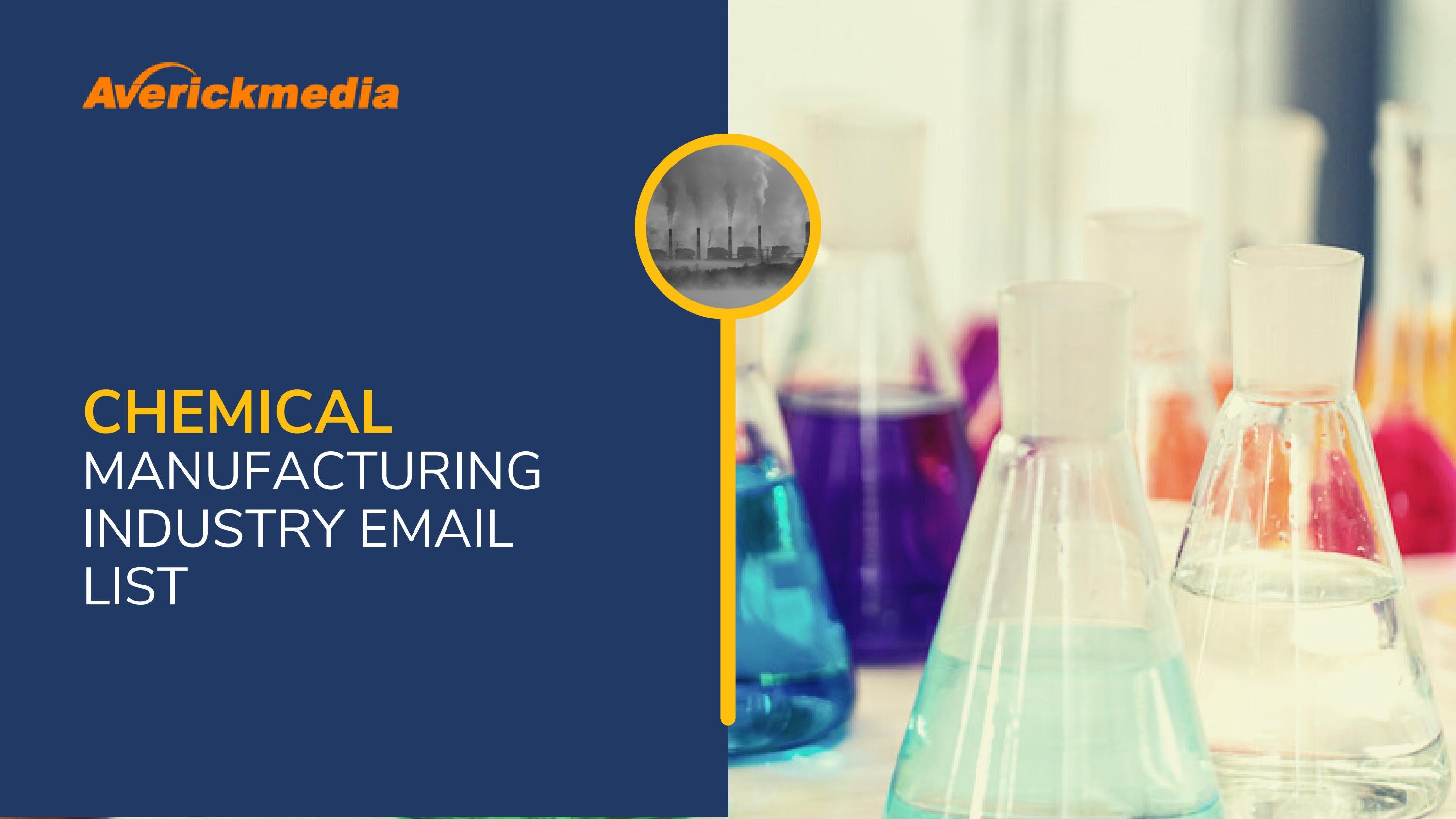 Chemical Manufacturing Industry Mailing List by william6633 - Issuu