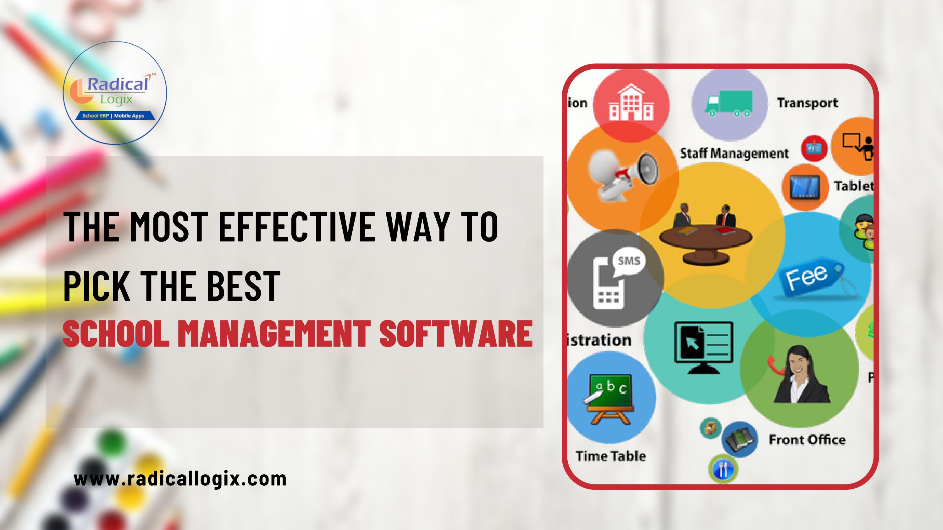 Most Effective Ways To Pick The Best School Management Software by ...