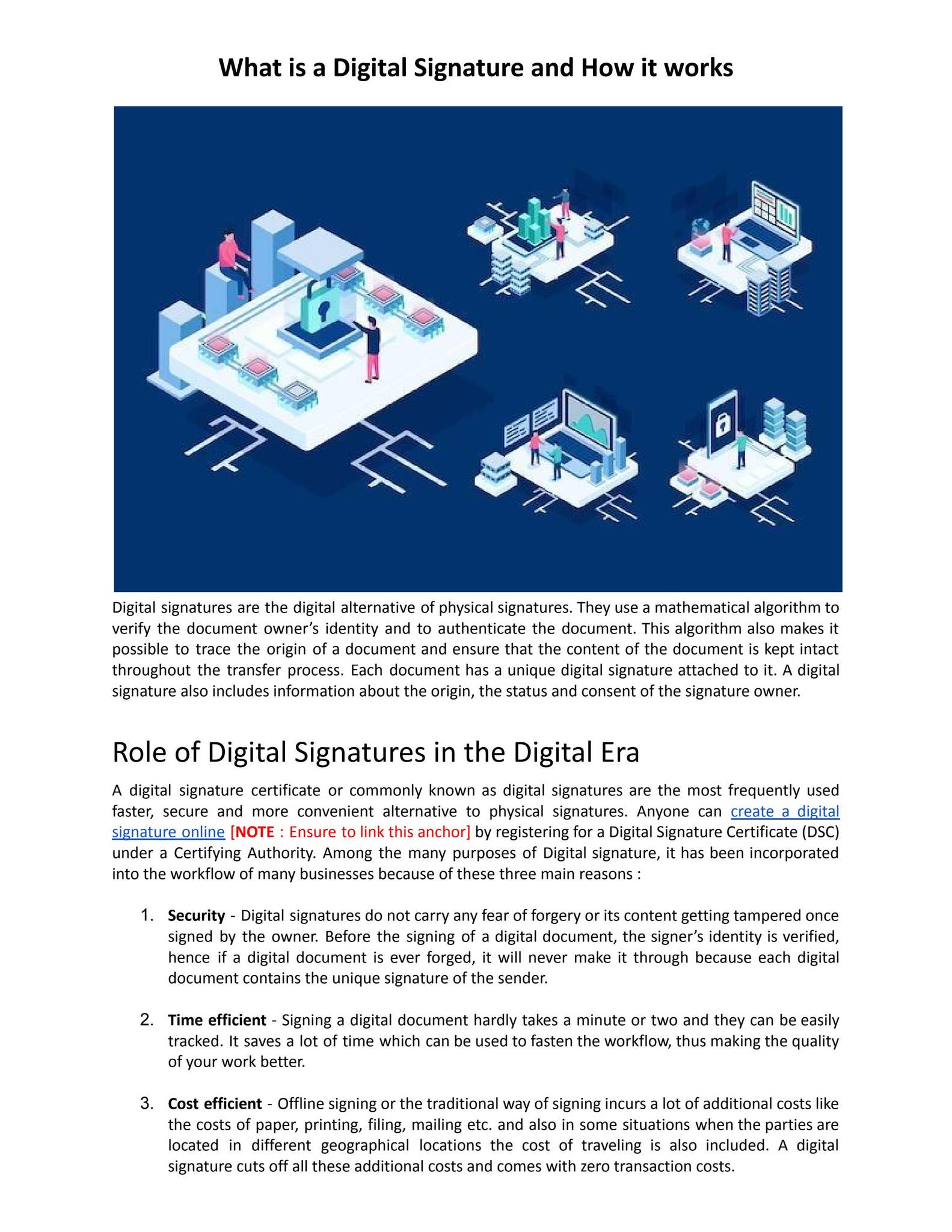 What is a Digital Signature and How it works by Xtratrust Digisign Pvt ...