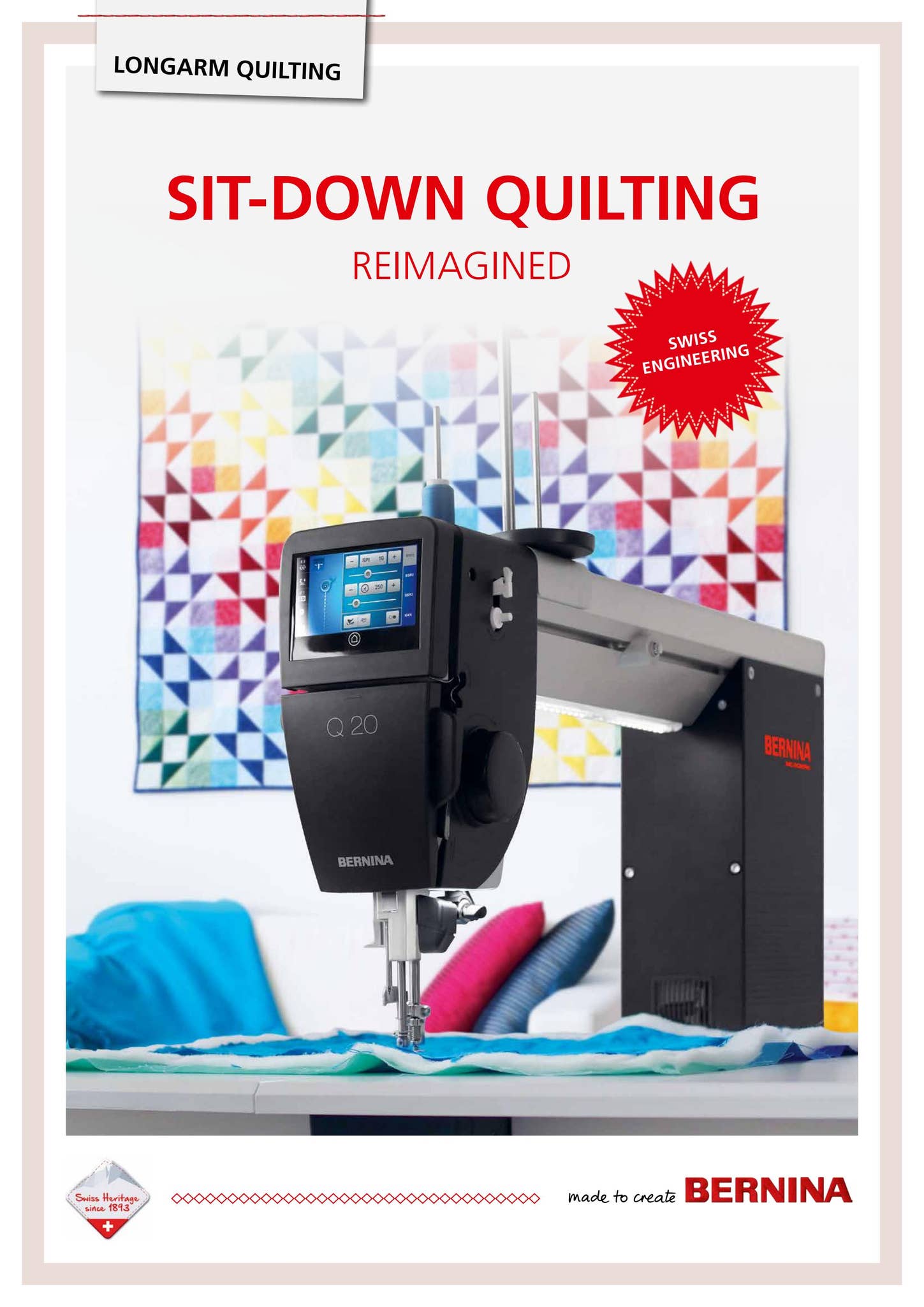BERNINA Q Series brochure Sit-down English by Bernina International AG - Issuu