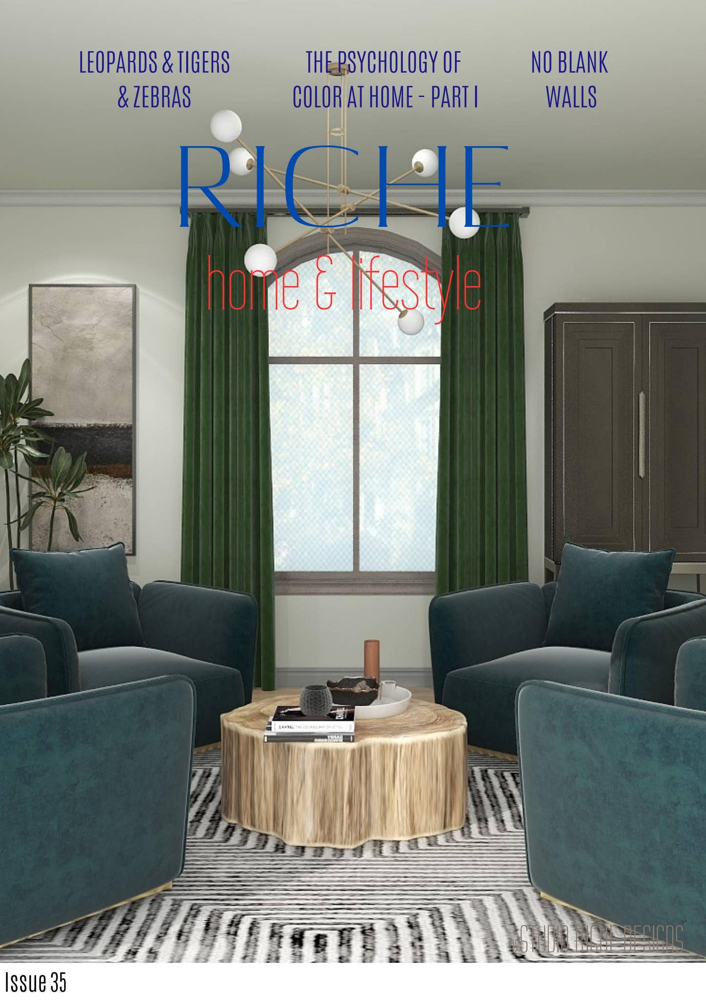 Riche the Mag - The Psychology of Color at Home - Part I - Issue 35 by ...