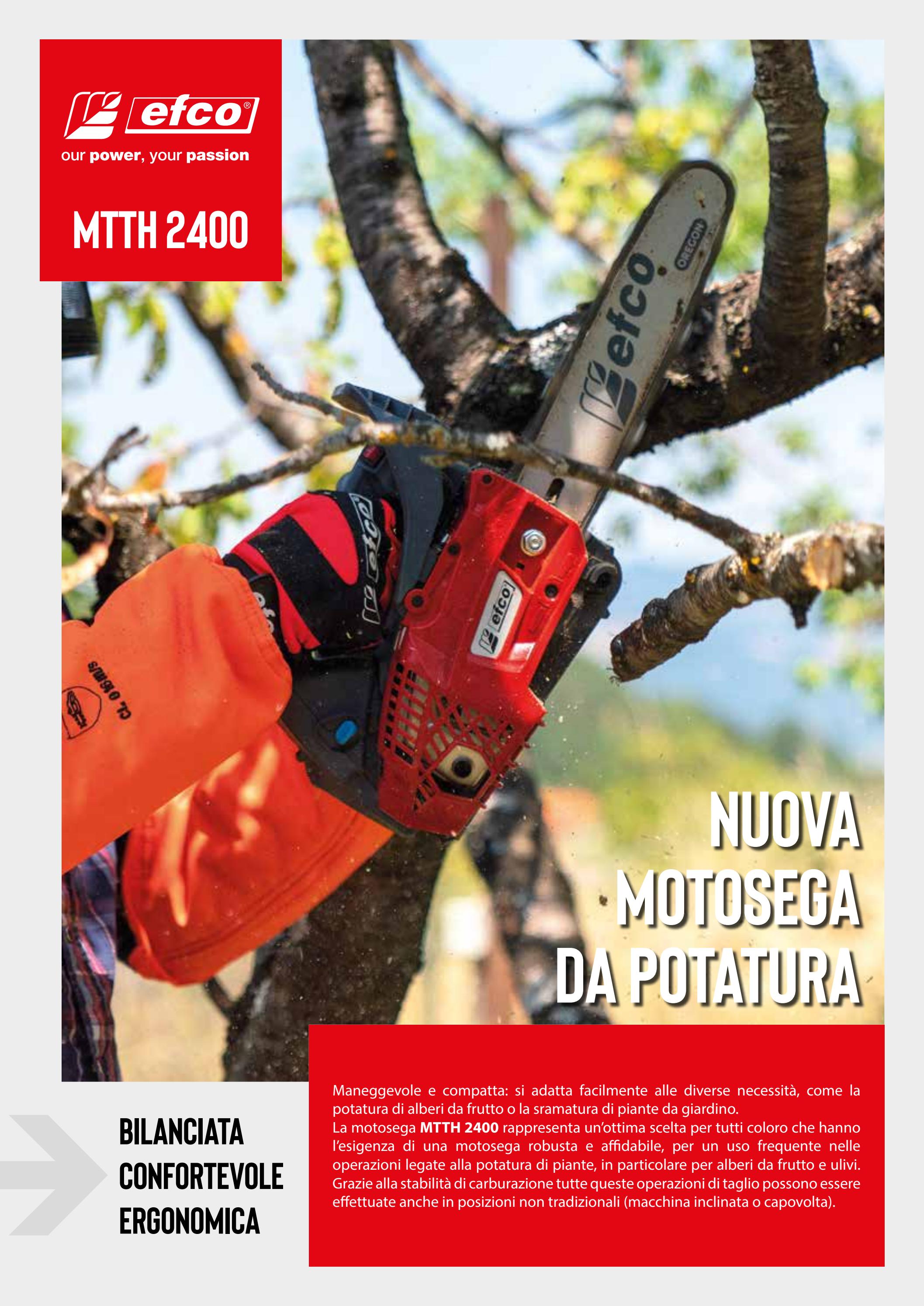 Motosega Efco MTTH 2400 by Emak Spa - Issuu