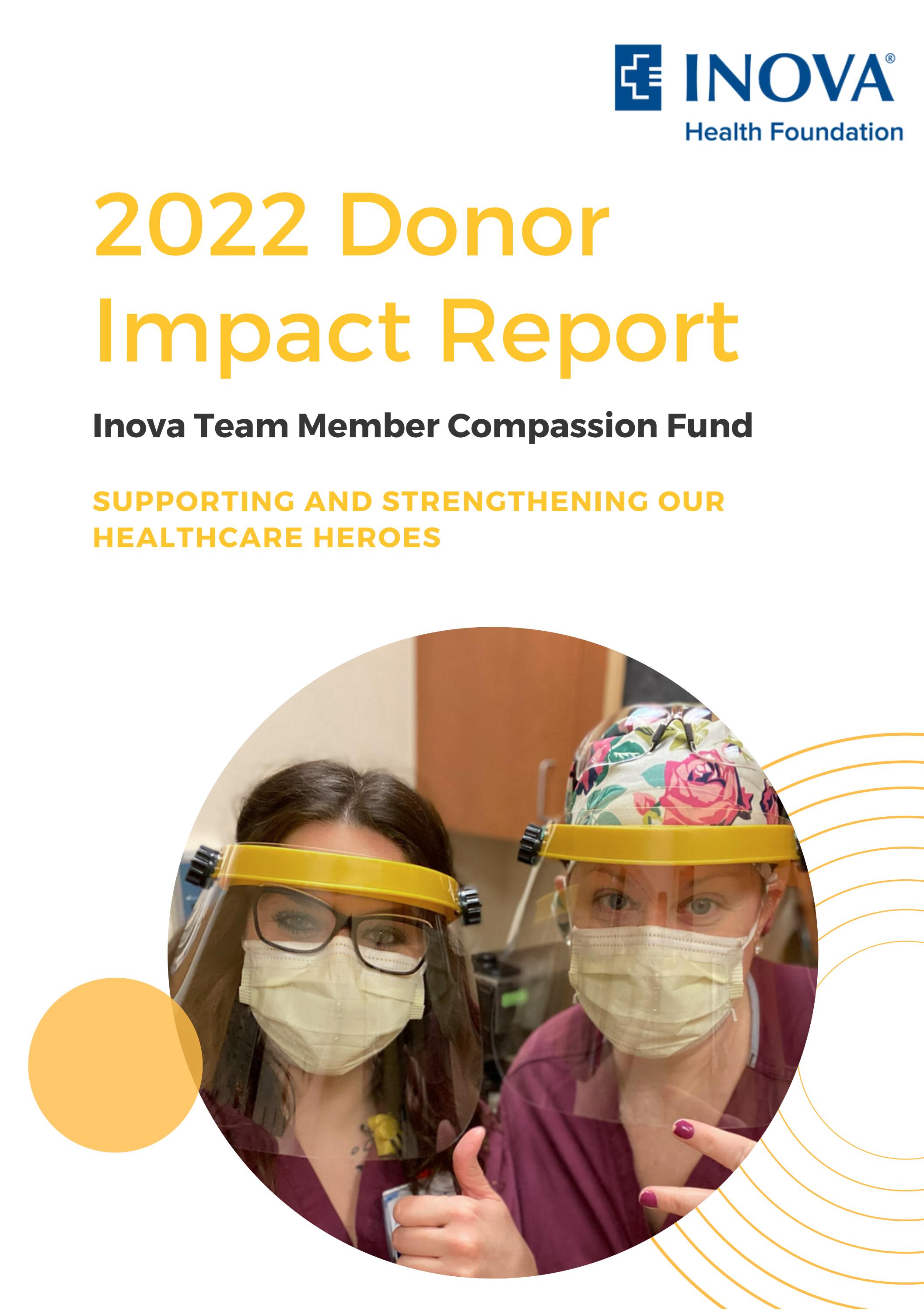 Inova Team Member Compassion Fund 2022 Donor Impact Report by Inova ...
