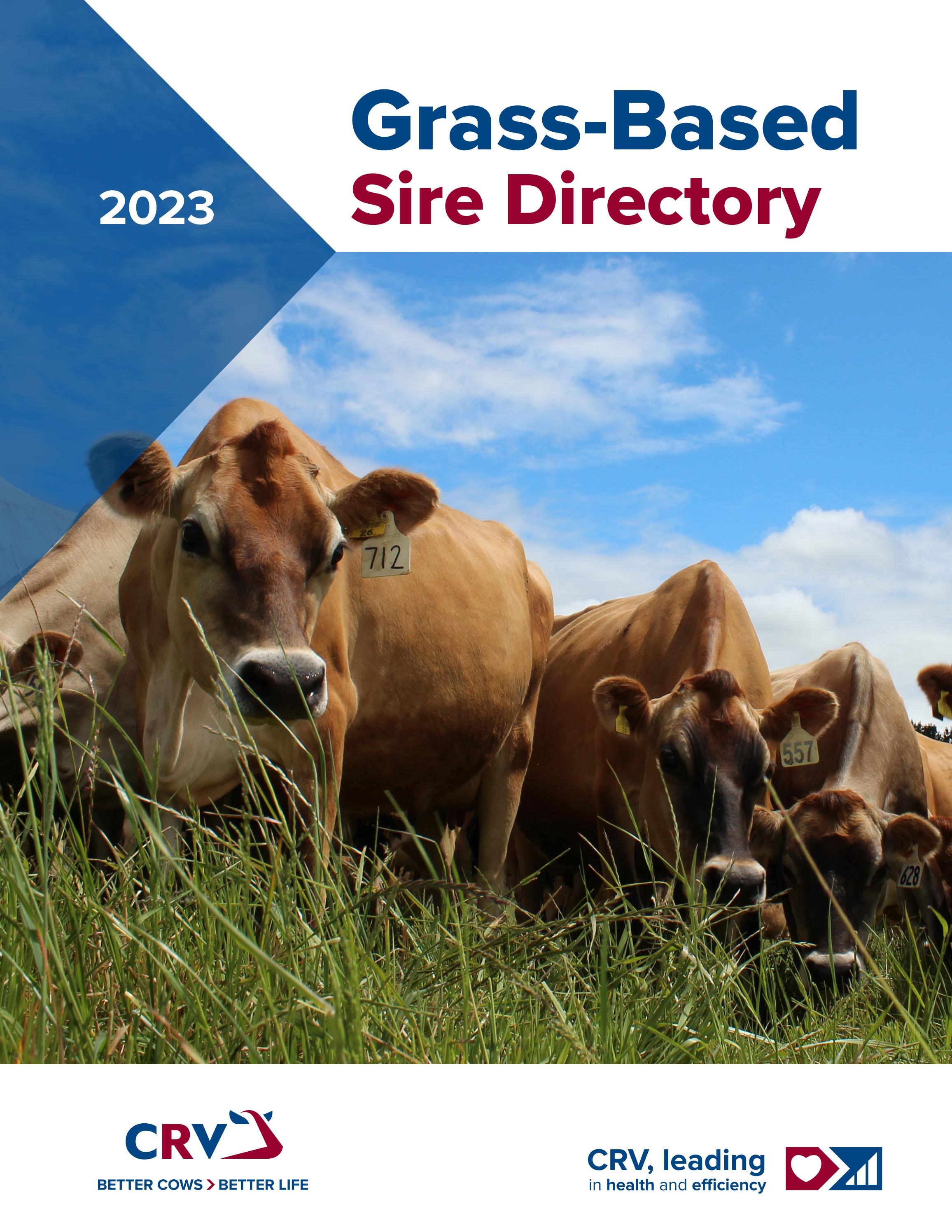 2023 Grass-Based Sire Directory by CRV USA - Issuu