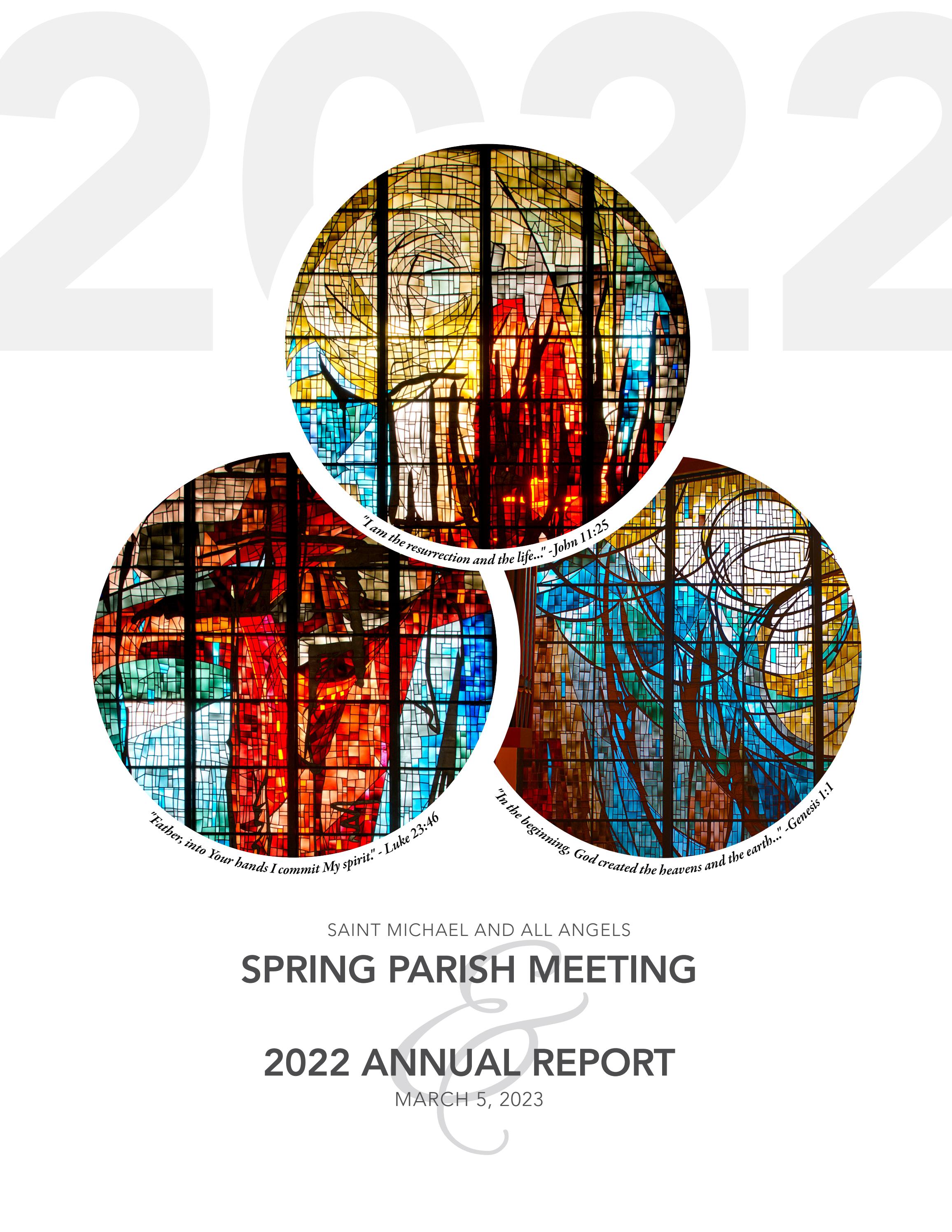 Annual Report 2022 by Saint Michael and All Angels - Issuu