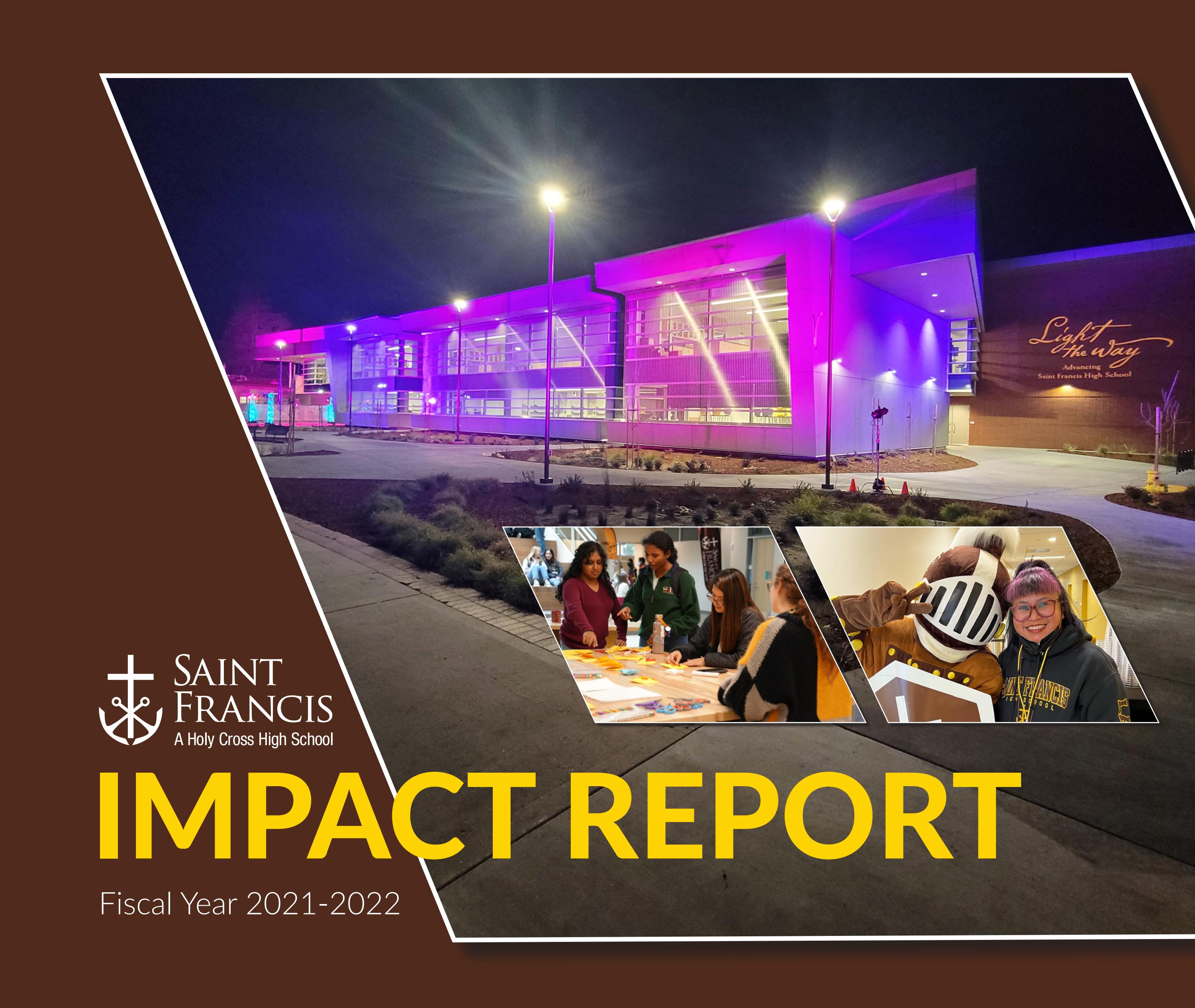 SFHS Impact Report: 2021-22 by saint_francis_hs - Issuu
