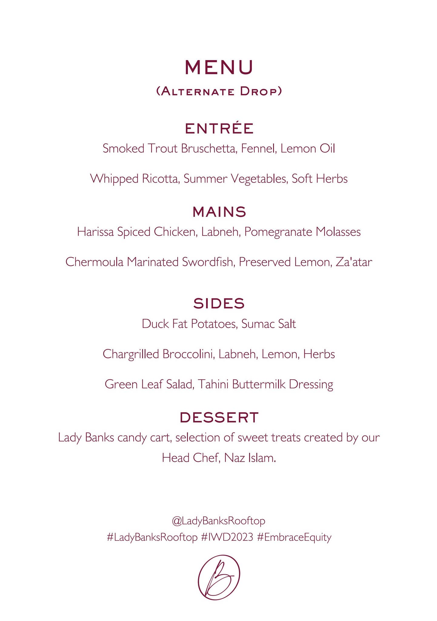 IWD Menu by Bankstown Sports Club - Issuu