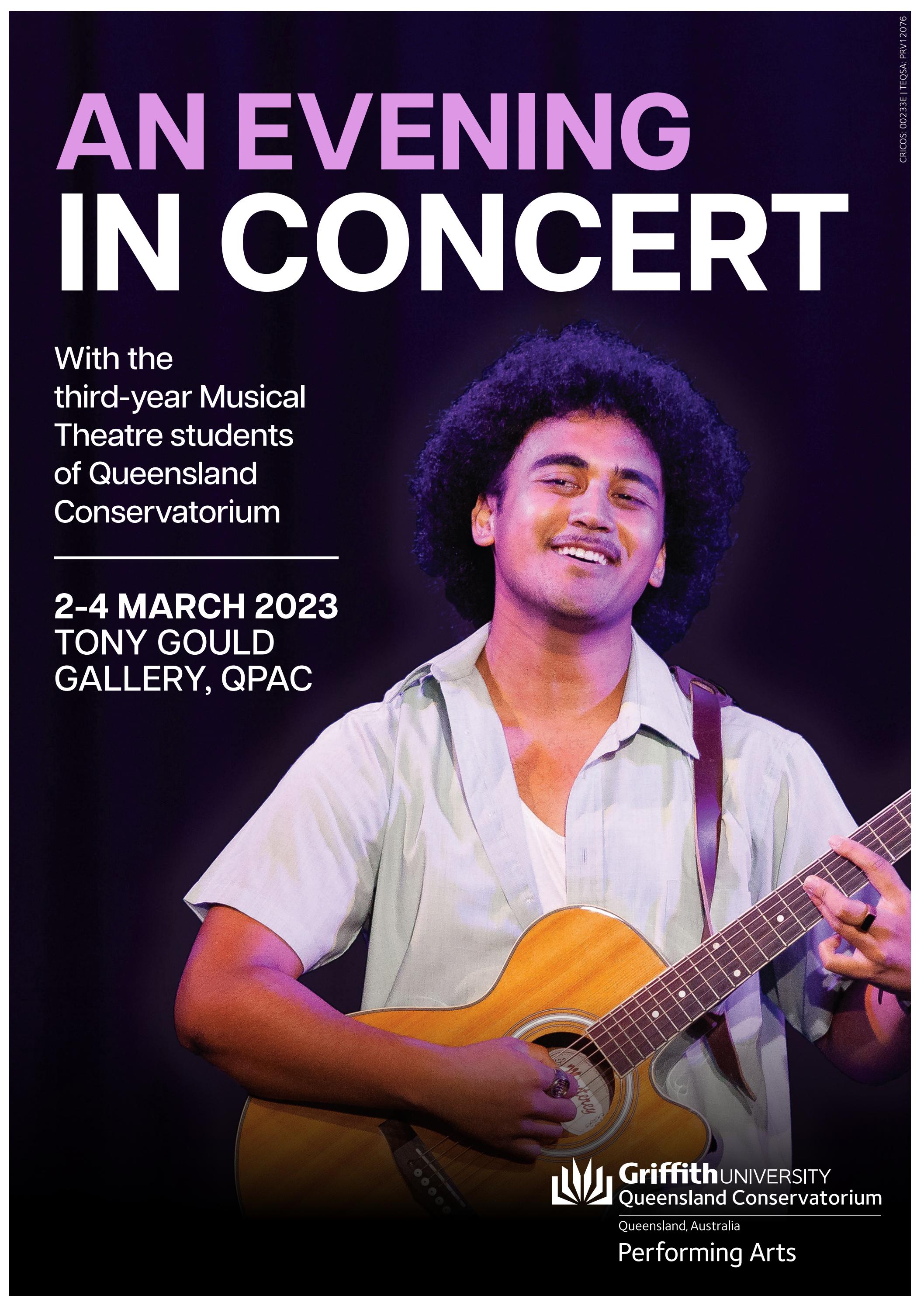 An Evening in Concert: with the third-year Musical Theatre students by ...
