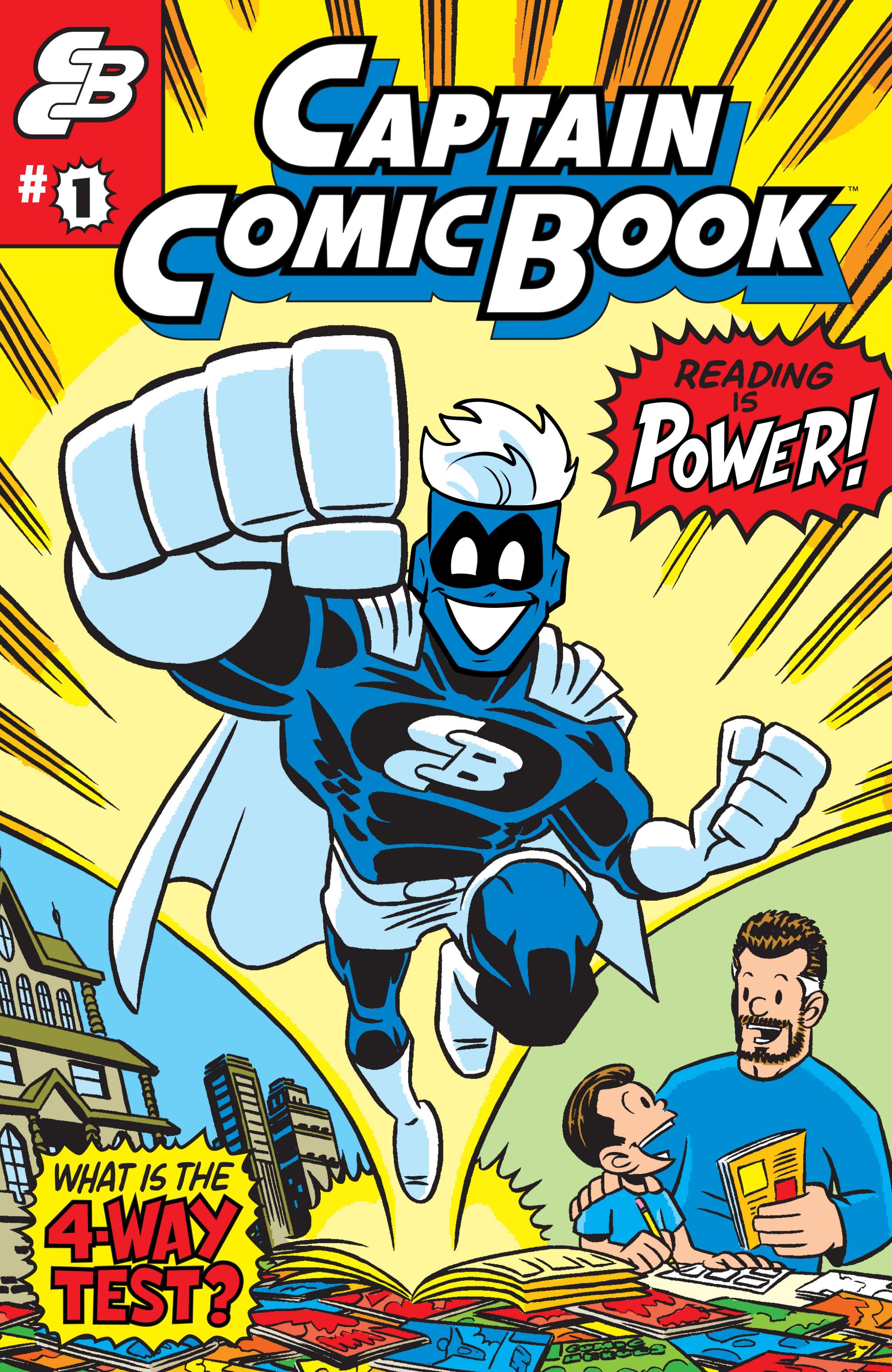 Captain Comic Book-Reading Is Power by operationcomicbook - Issuu