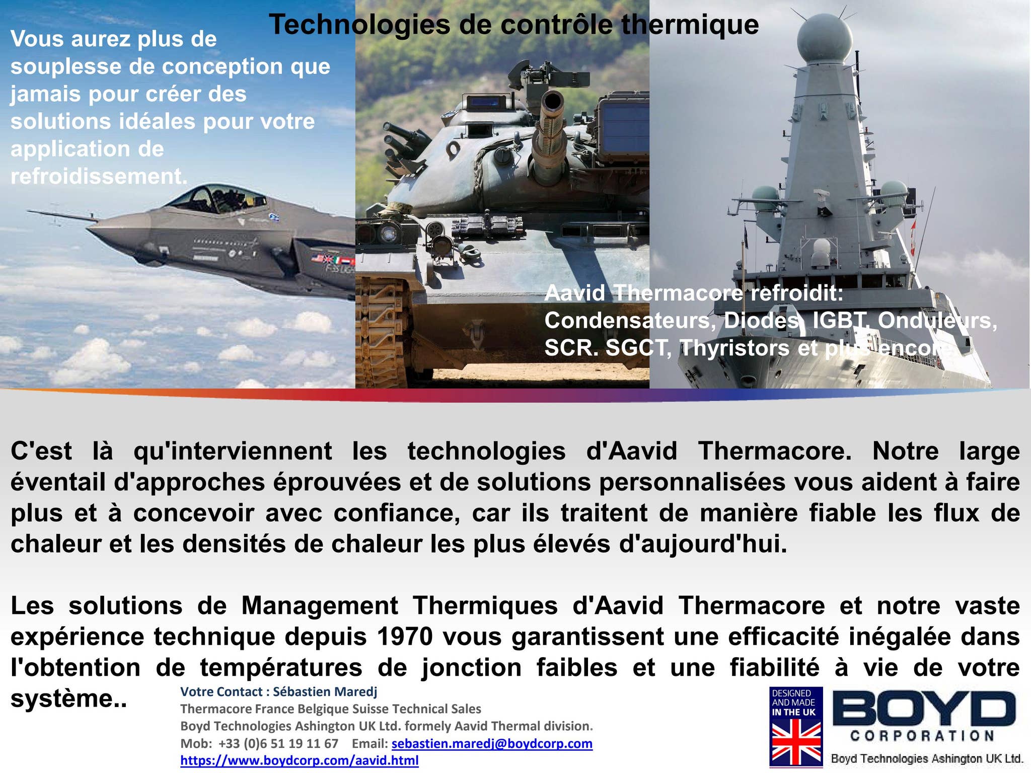 Boyd Aavid Thermacore Management Thermique Avionique 2023 by diode80 ...
